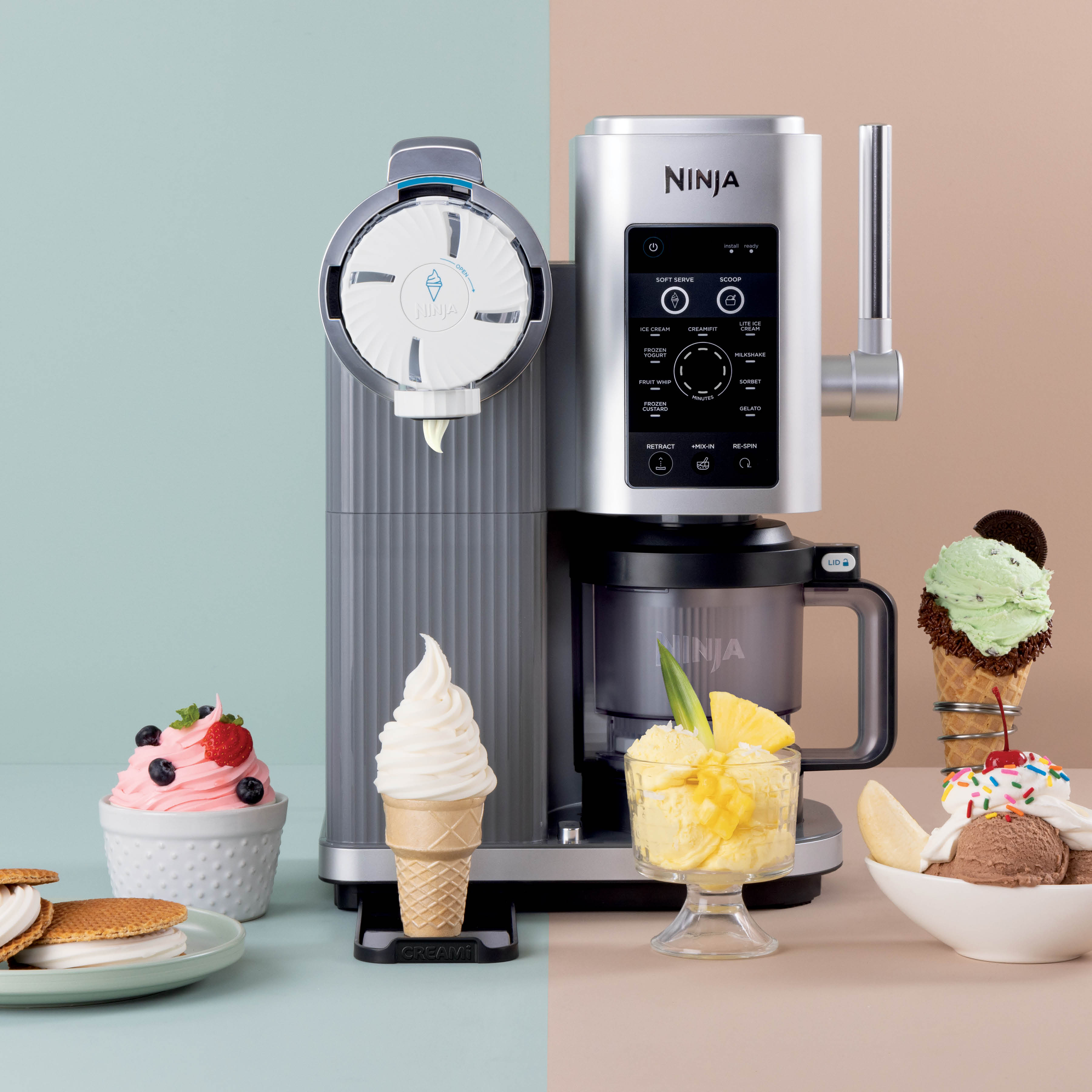Ninja debuts next-gen Swirl soft-serve CREAMi ice cream maker