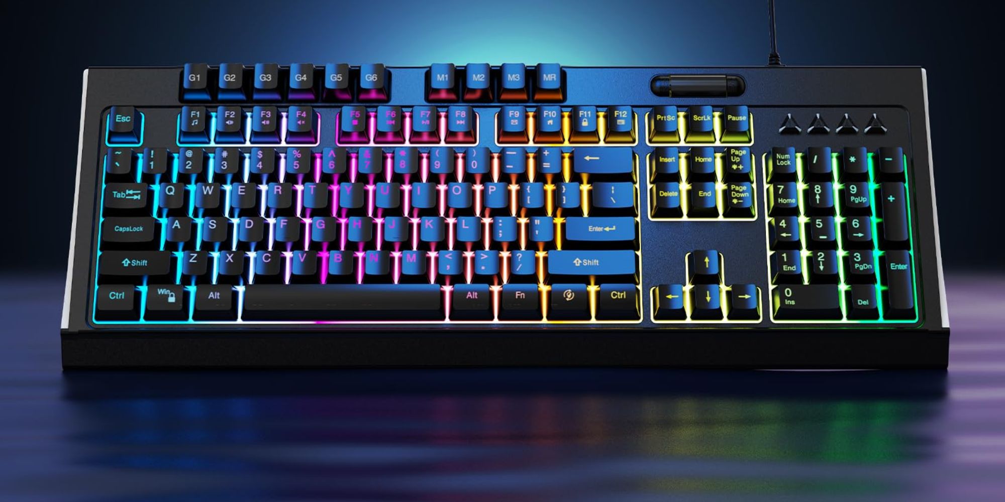 At just $17, it's hard to beat this programmable RGB gaming keyboard ...