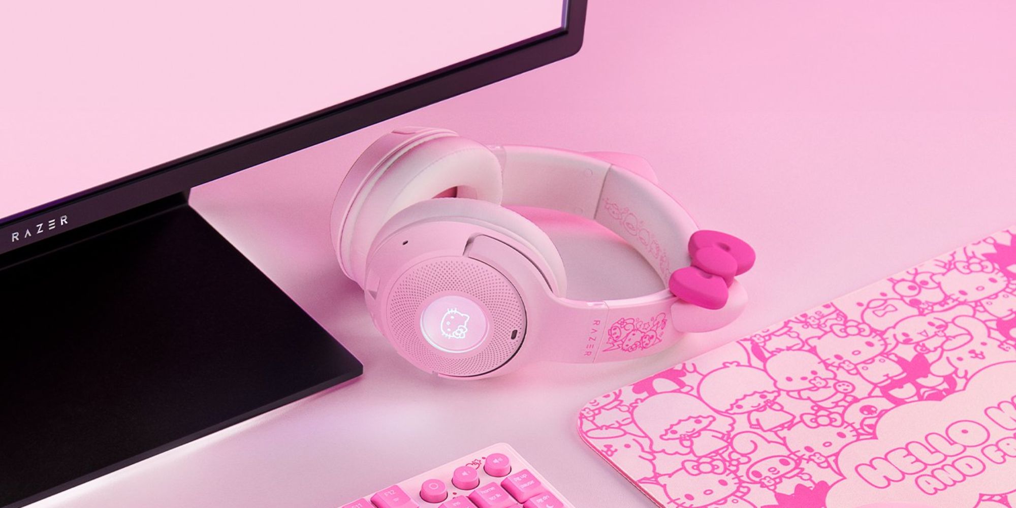 Razer's Hello Kitty Edition Kraken V2 BT Wireless headset hits new all ...