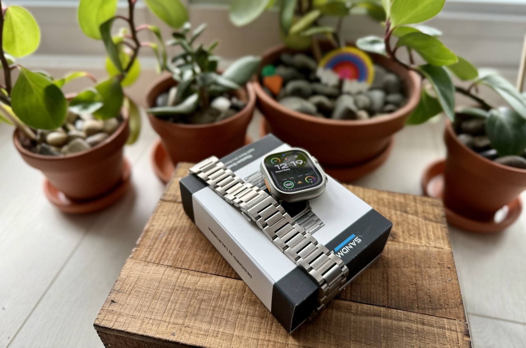 This Apple Watch Ultra 2 Titanium band is insanely gorgeous