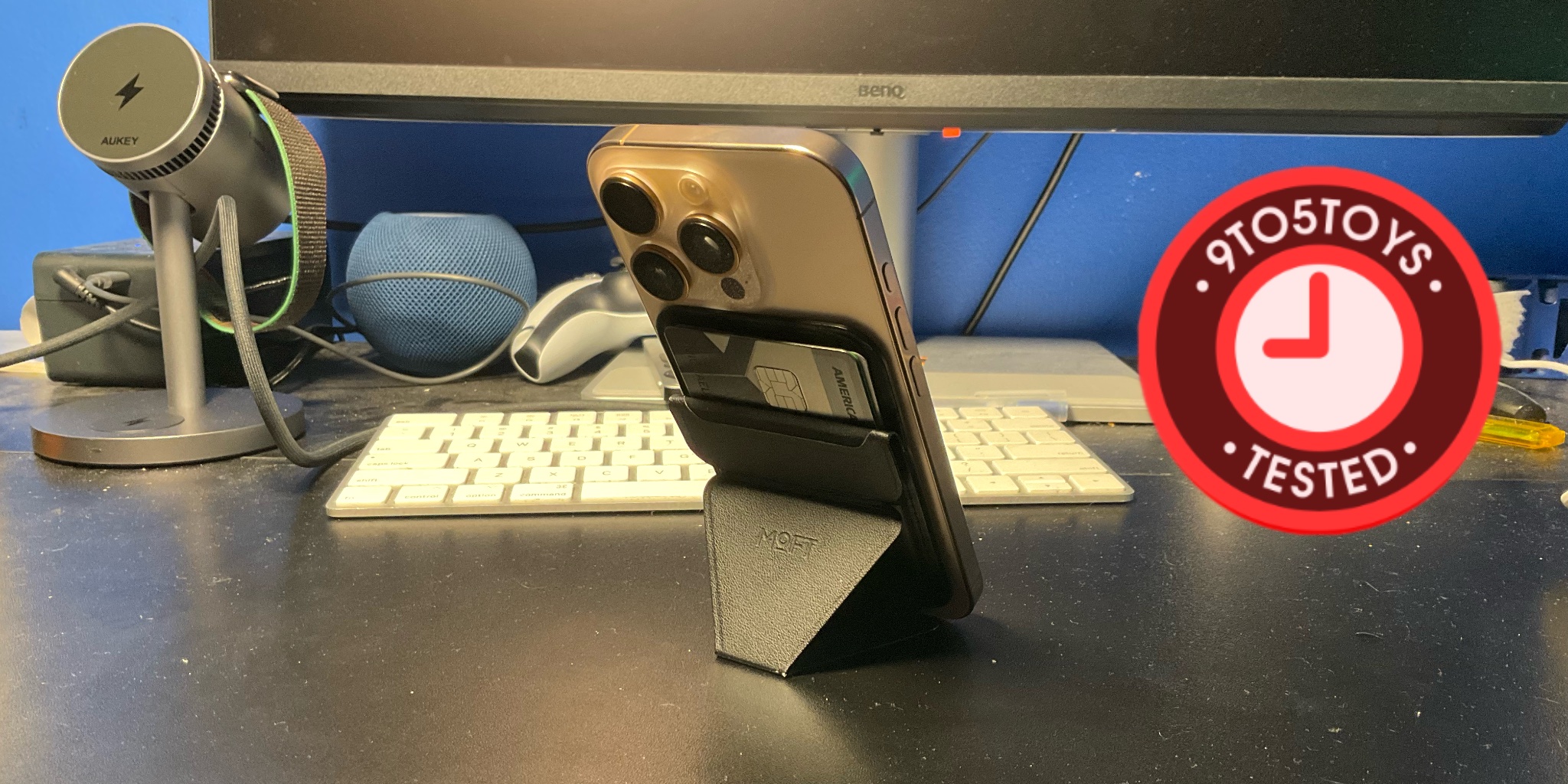 Tested: MOFT's Magnetic Wallet Stand holds up to 3 cards and props up ...