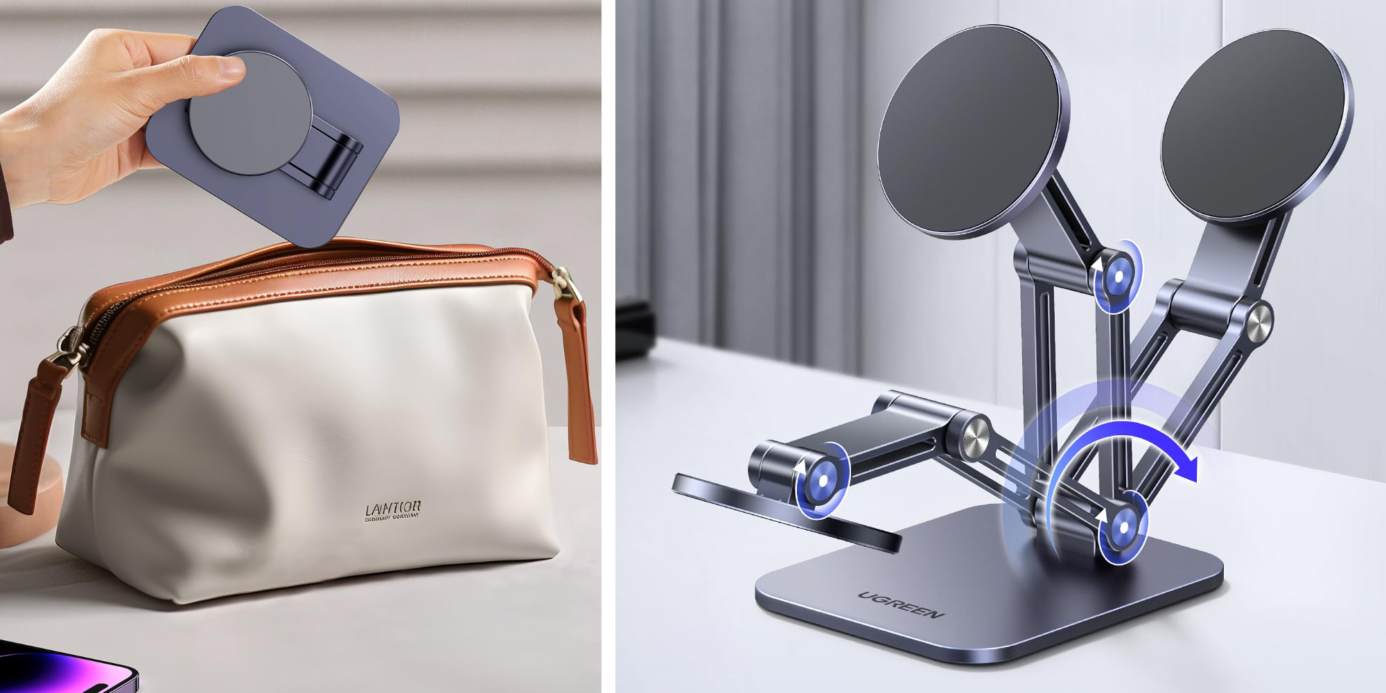 UGREEN's flexible, metal MagSafe desk stand falls to $17.50 Prime ...