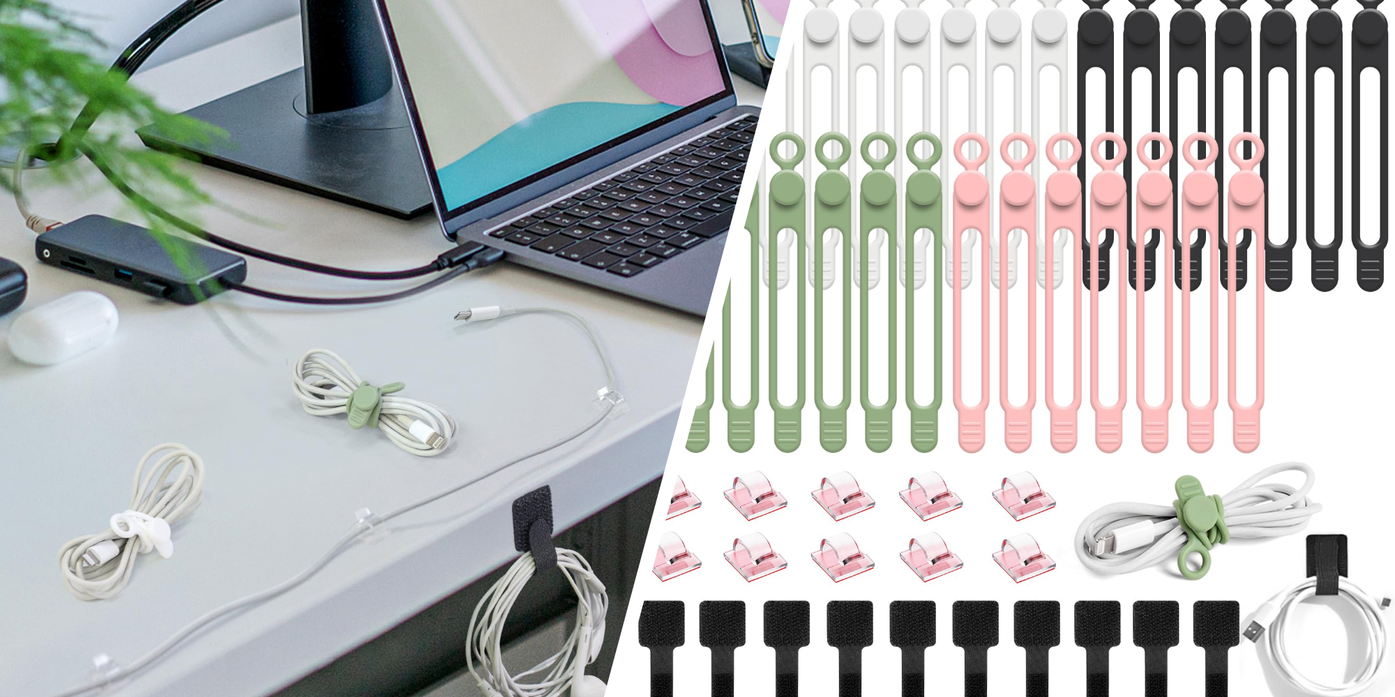 Bag this 48-piece cable tie kit while it's down to $7.50 Prime shipped ...