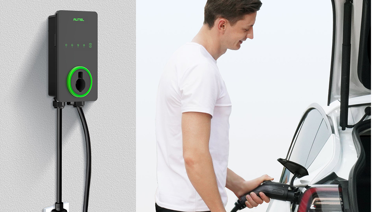 Install Autel's MaxiCharger AC Lite level 2 EV charger at home for up ...