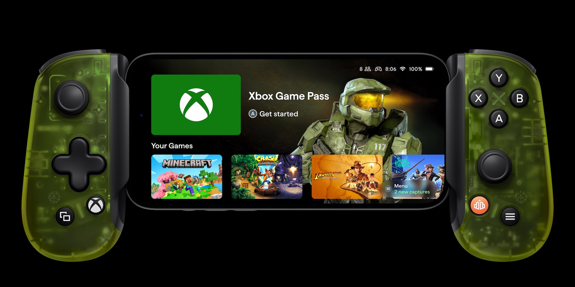 New transparent green Backbone One: Xbox Edition debuts today