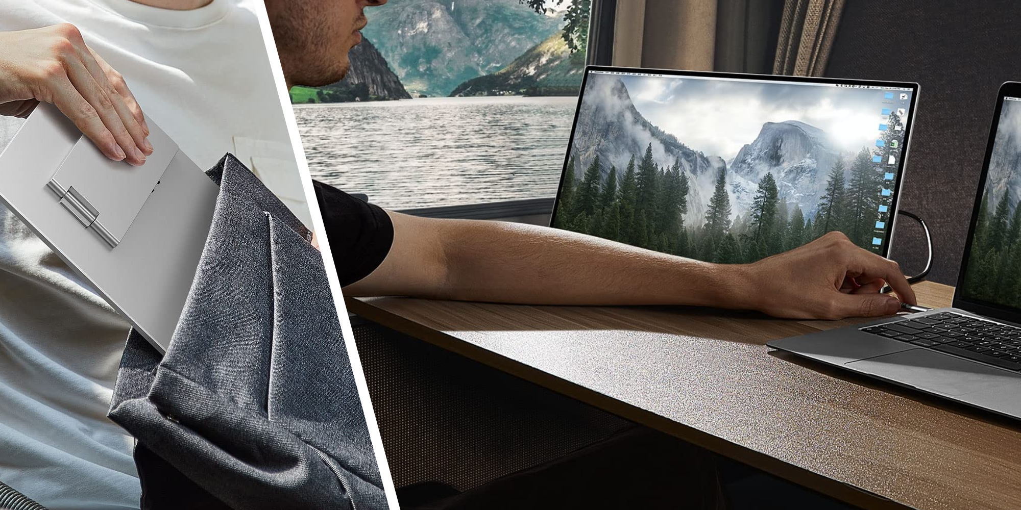 Pair your Mac with this portable 1080p USB-C monitor with edge-to-edge ...