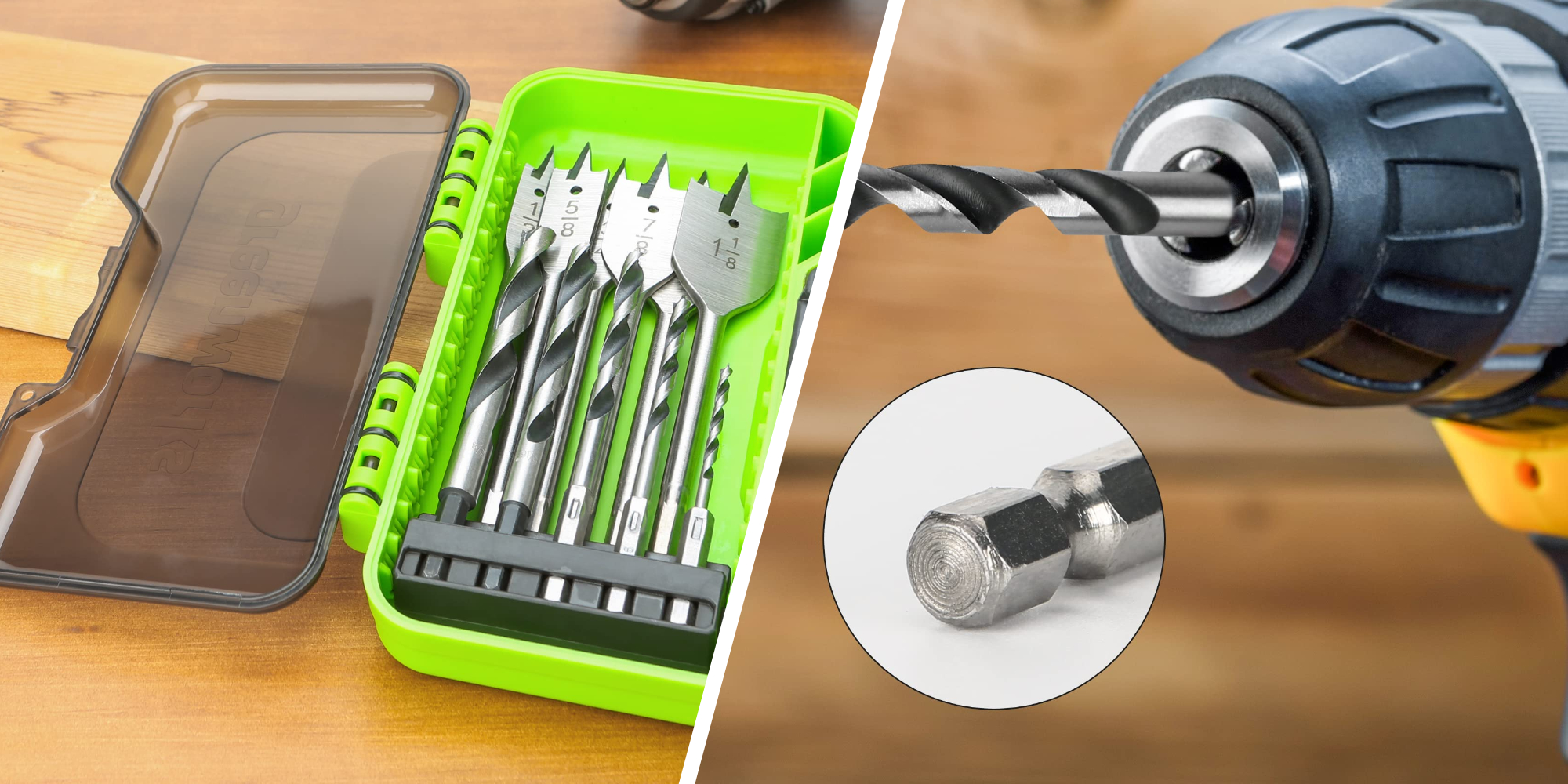 Outfit your tool collection with Greenworks' 11-piece Wood Drill Bit ...