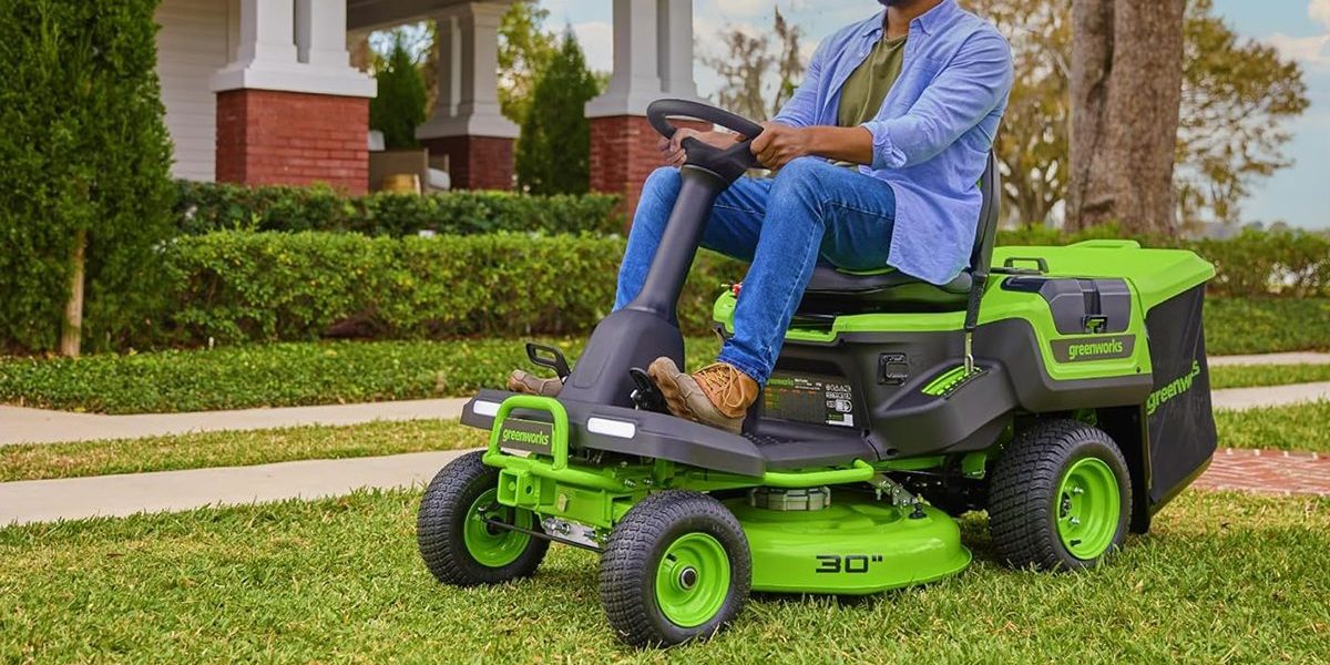 Greenworks 60V 30-inch, 42-inch, and 54-inch riding mowers are seeing ...