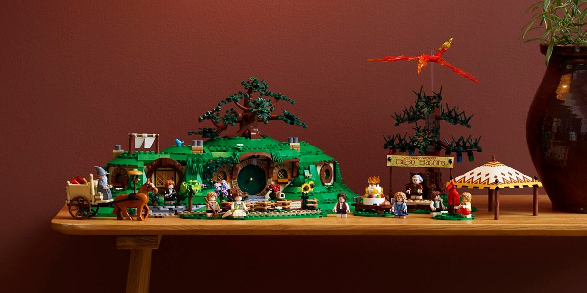 LEGO has unveiled its upcoming Icons 10354 LOTR The Shire set