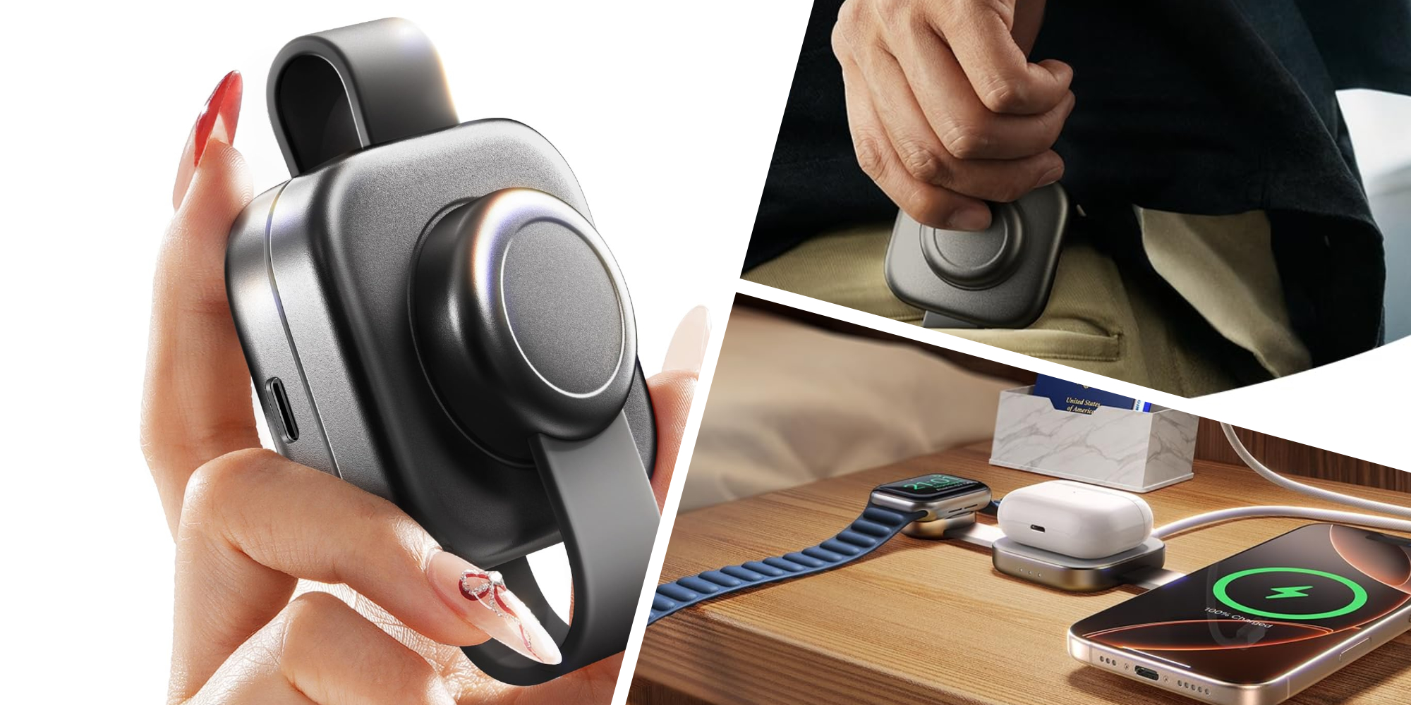 This pocket-friendly 3-in-1 MagSafe charging station is yours for $18. ...