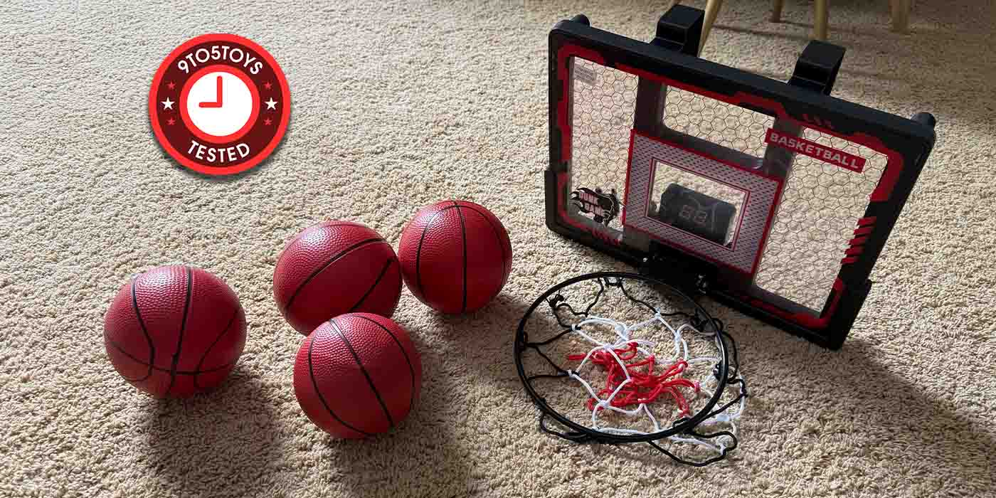 Tested: Big dunks on the Pro Mini Basketball Hoop from BADGOAL