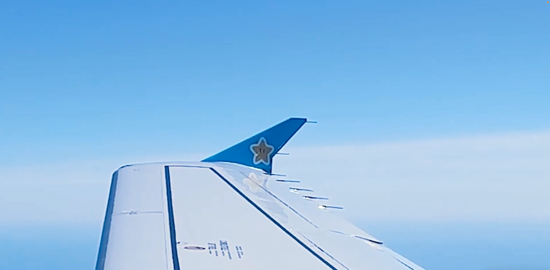 Check out this official JetBlue x Nintendo Cloudtop Cruiser plane