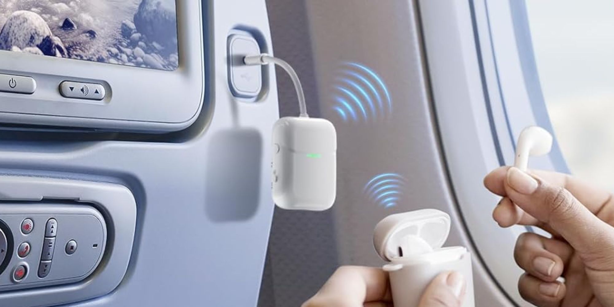 Nulaxy’s Air in-Flight Bluetooth Wireless Audio Transmitter beams tunes ...