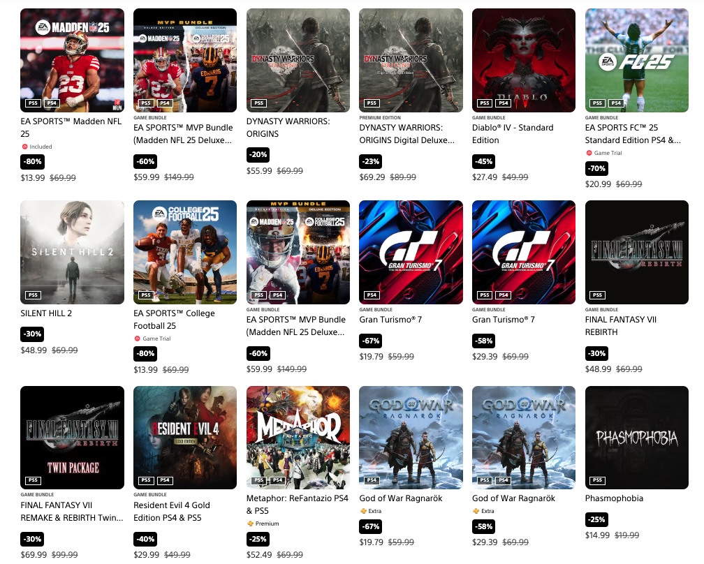 Sony just launched a ginormous Mega March PlayStation sale with over ...