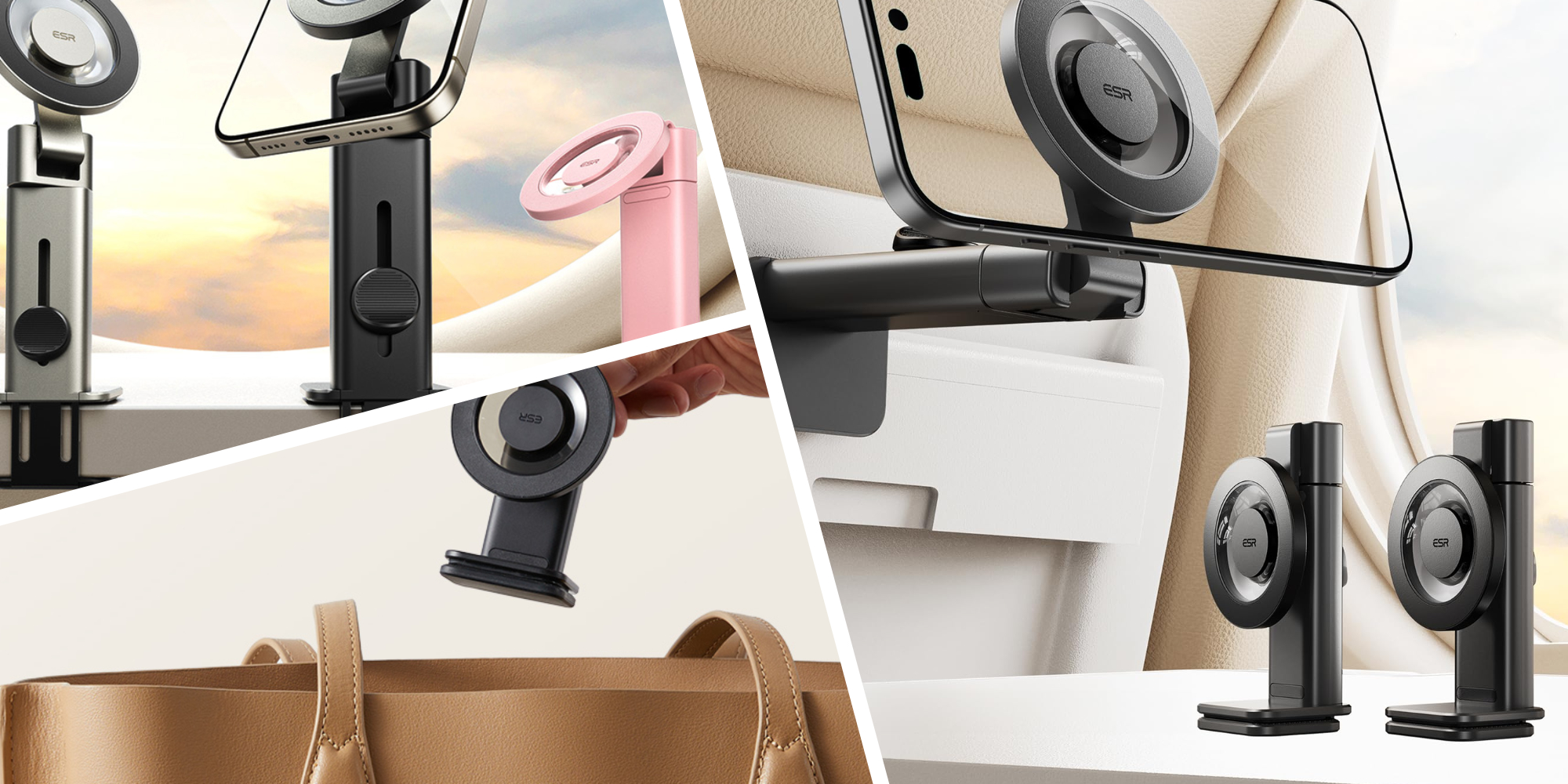 I love this ESR MagSafe mount, grab two while they're down to $10 each ...