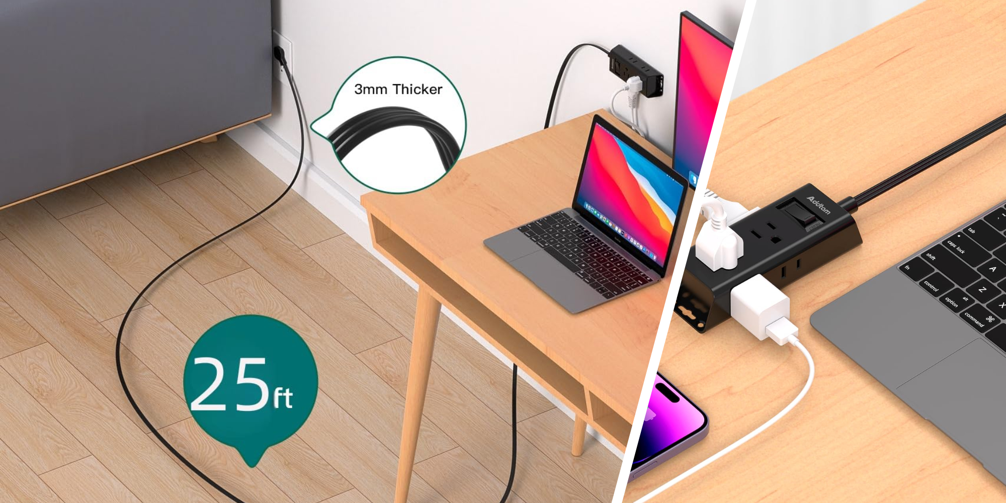 Get power almost anywhere with this 25-foot 6-outlet strip at $16 Prime ...