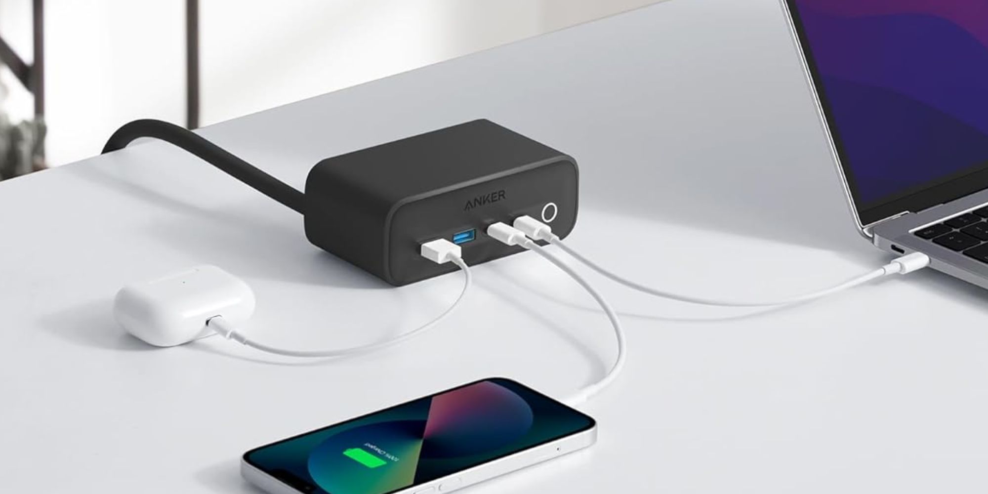 Anker’s originally $60 7-in-1 USB-C charging station with 3 AC outlets ...