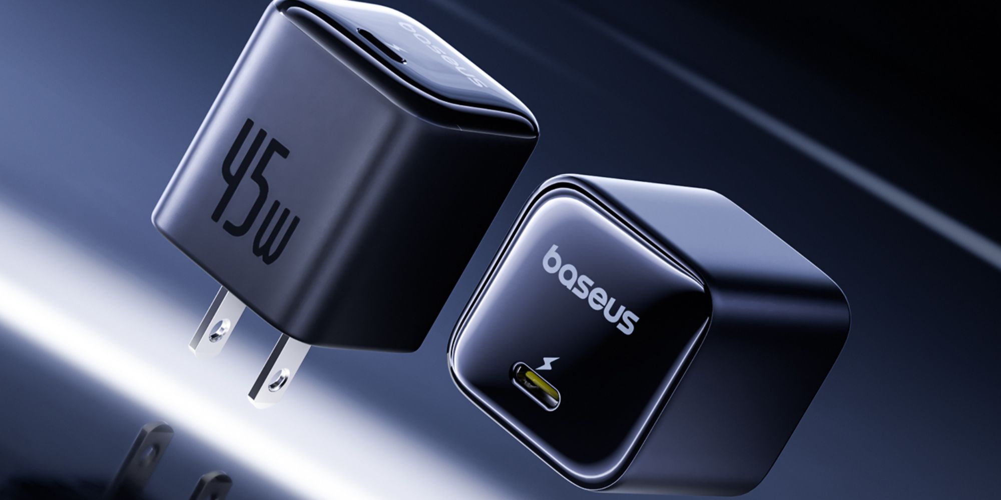 Score two Baseus 45W USB-C chargers with Type-C cables for less than ...