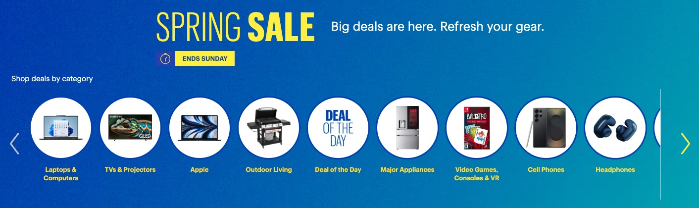 Best Buy's massive Spring Sale goes live today