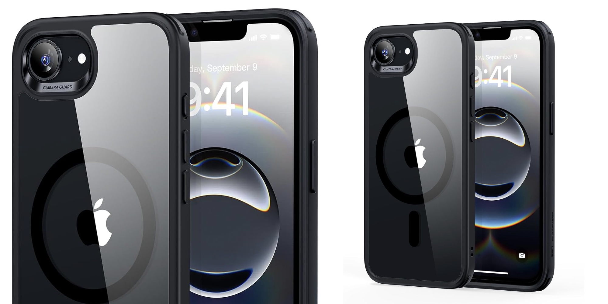 ESR black/clear HaloLock MagSafe iPhone 16e Case now just $12 Prime shipped