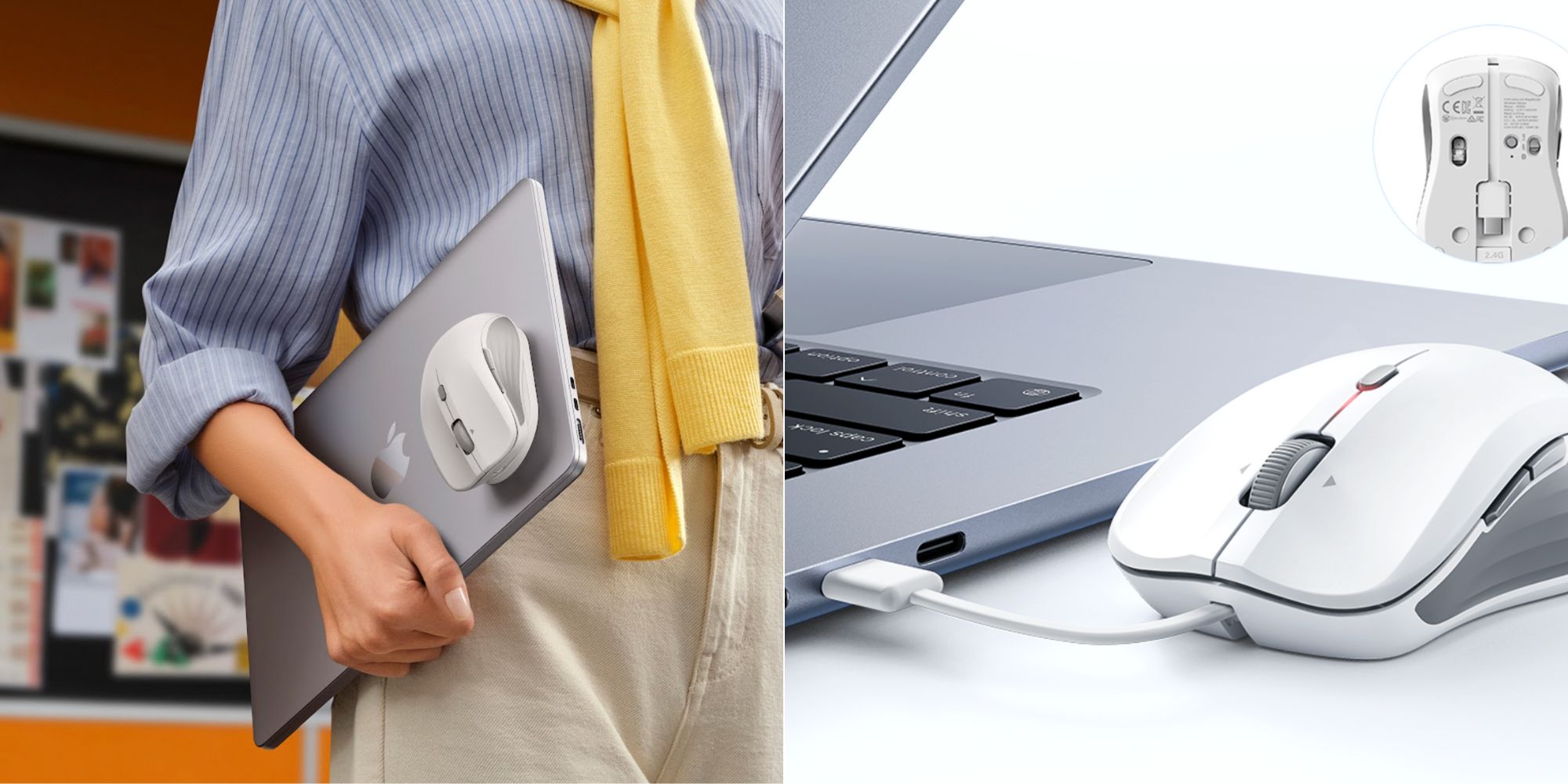 ESR’s 'world's first' magnetically attachable MagMouse snaps to ...