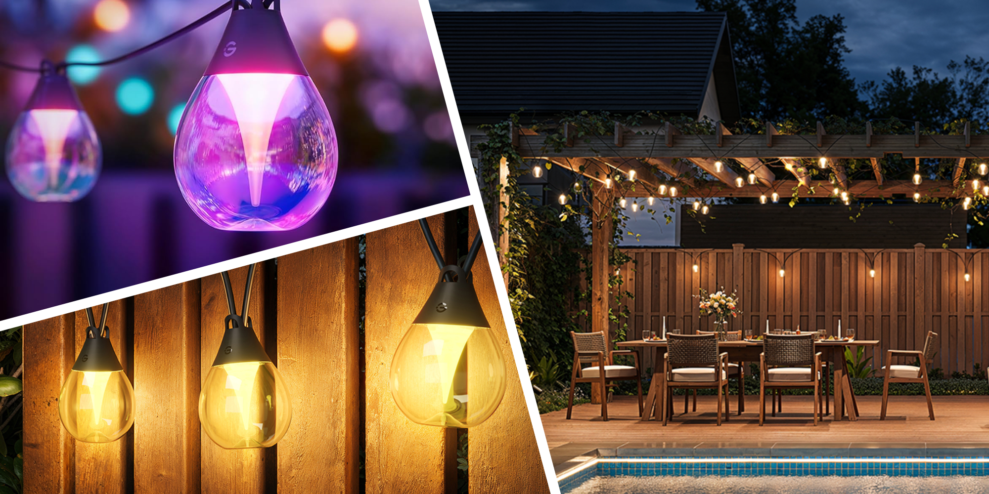 Matter headlines Govee's brand new 48-foot outdoor clear bulb string ...
