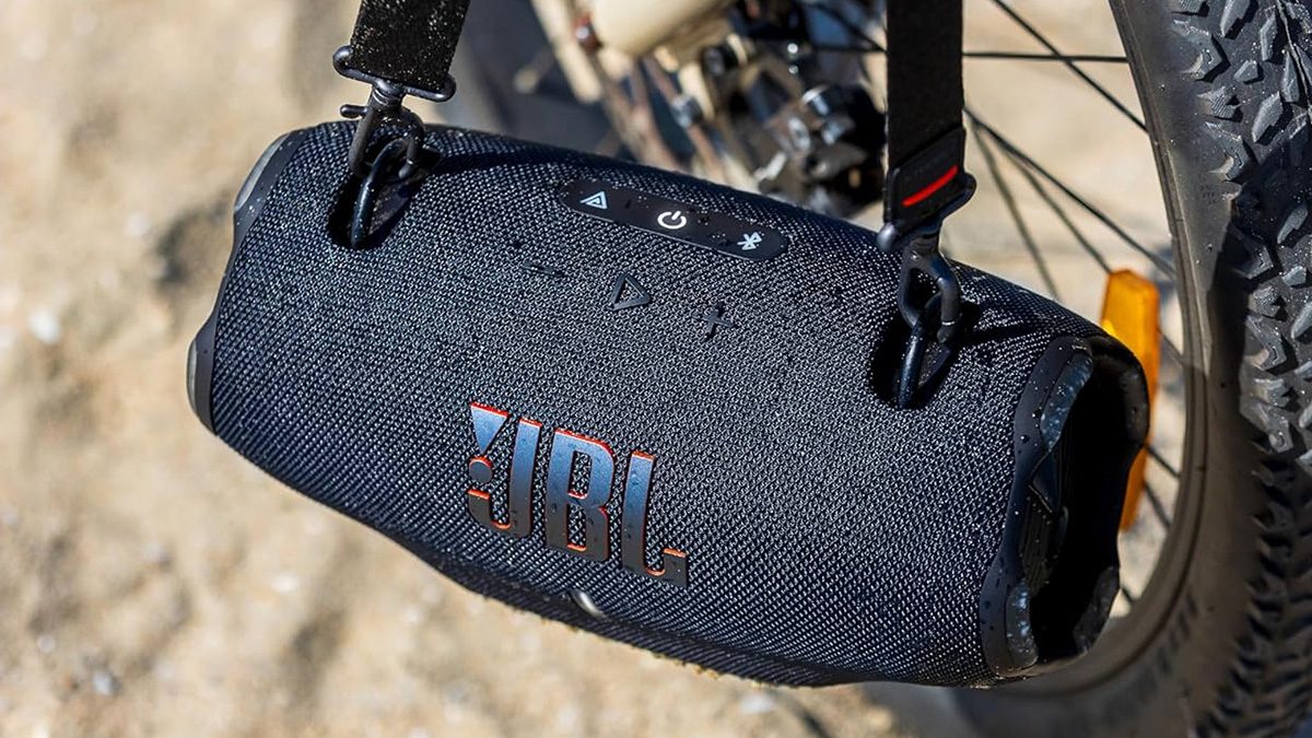 Keep the party mobile for up to 24 hours with JBL's Xtreme 4 portable ...