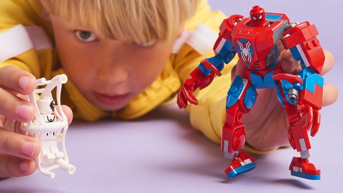 This LEGO Marvel set gives you Spider-Man and Anti-Venom minifigures ...