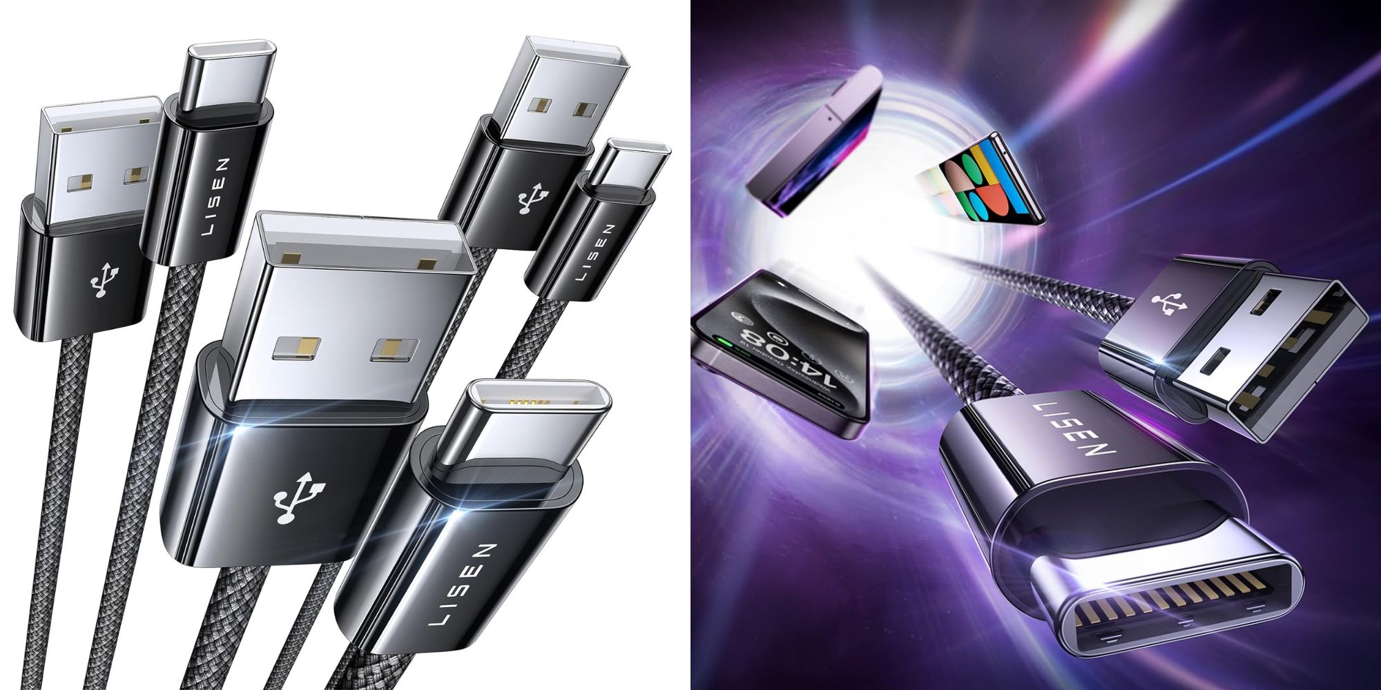 It doesn't get much less than $1 for a 3.3-foot USB-C to USB-A braided ...