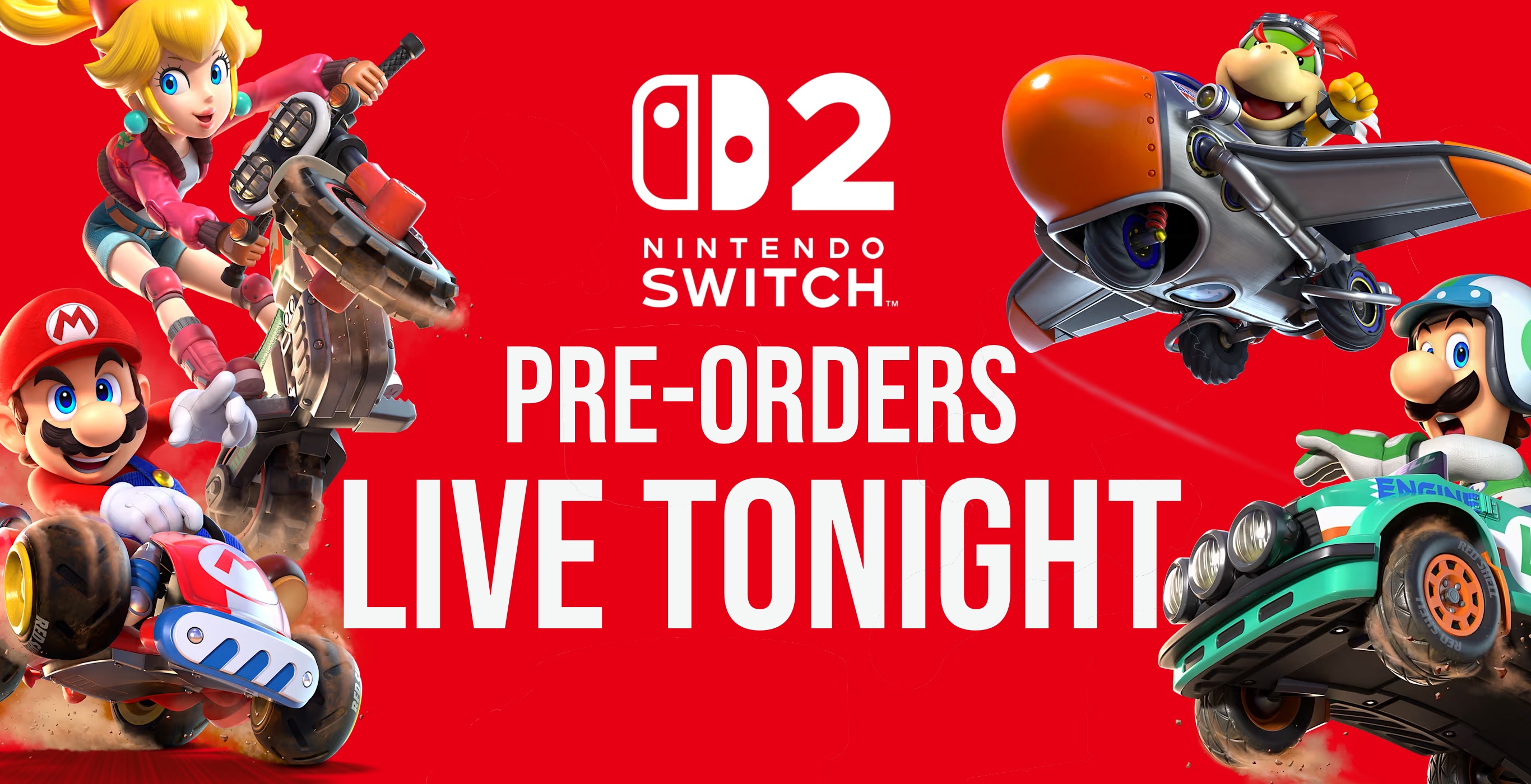 Nintendo Switch 2 pre-orders go live tonight in the U.S.
