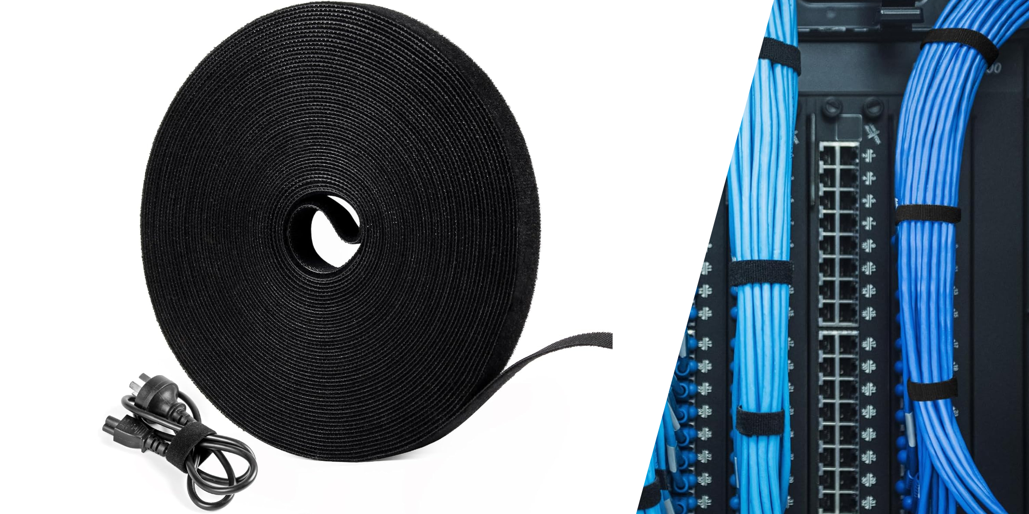 Cut as much as you need with this 46-foot reusable cable tie roll, now ...