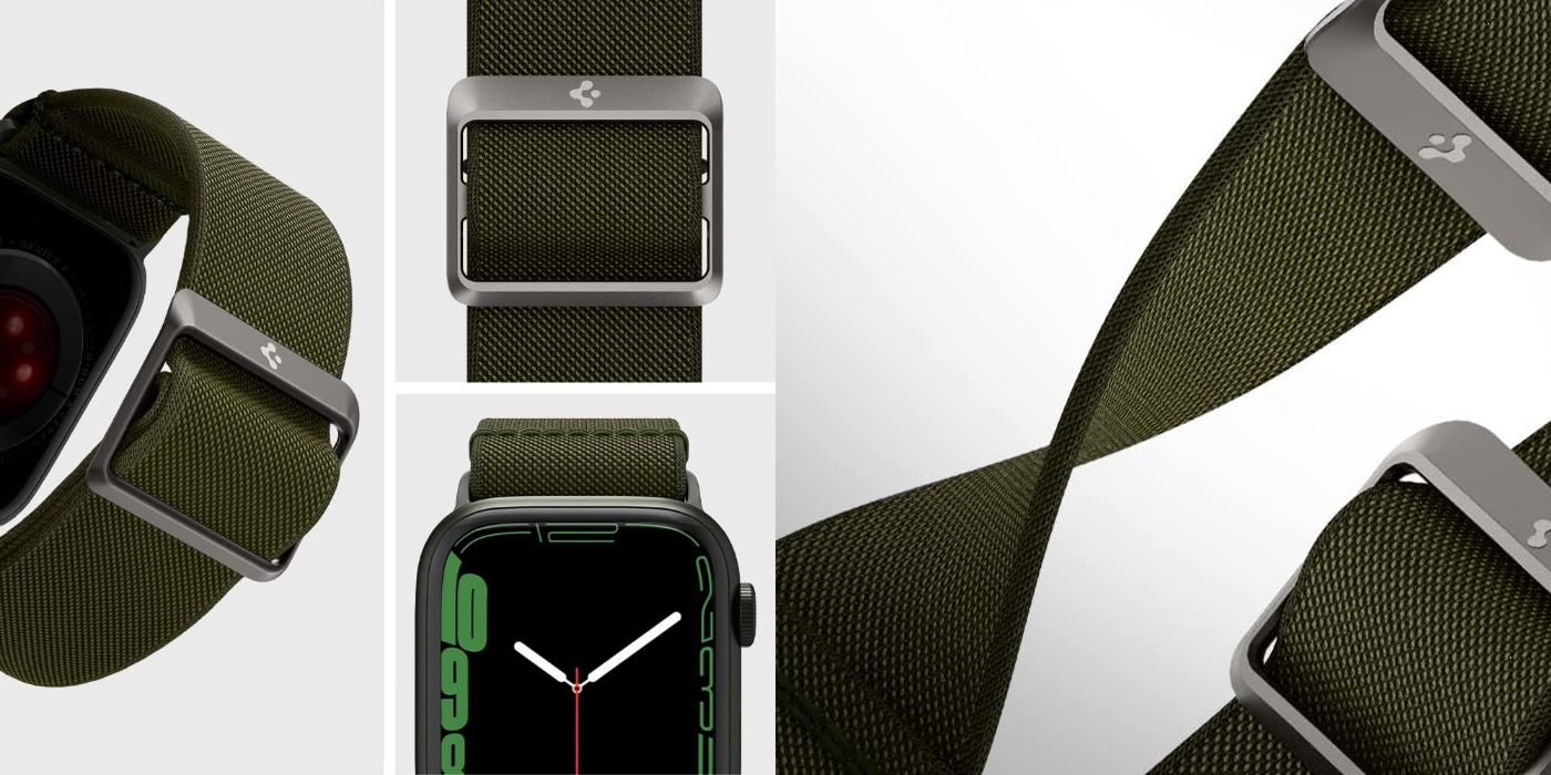 Spigen Lite Fit stretchy-fabric Apple Watch Band now down at just $12 ...