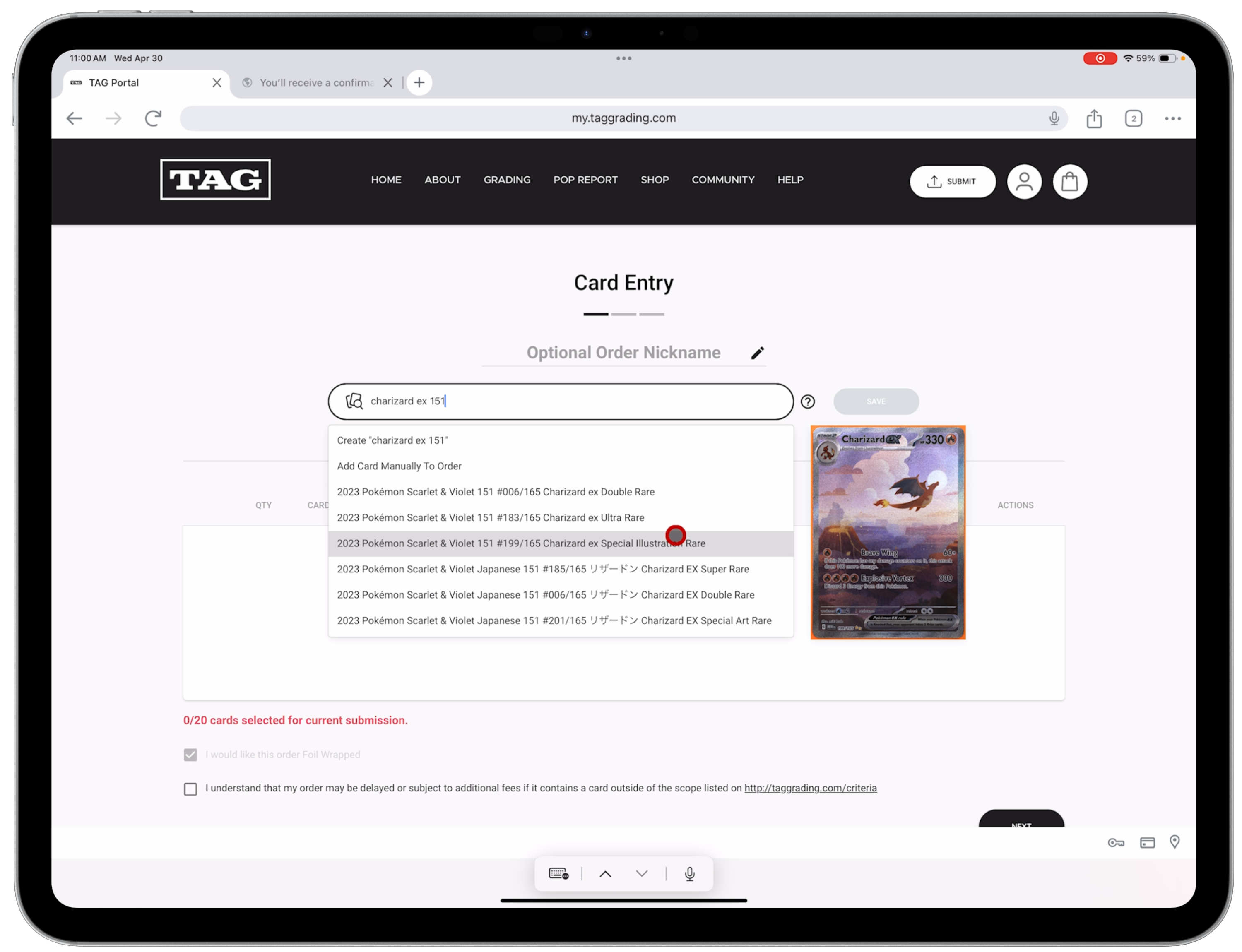 First time grading Pokémon cards? Here’s how TAG works