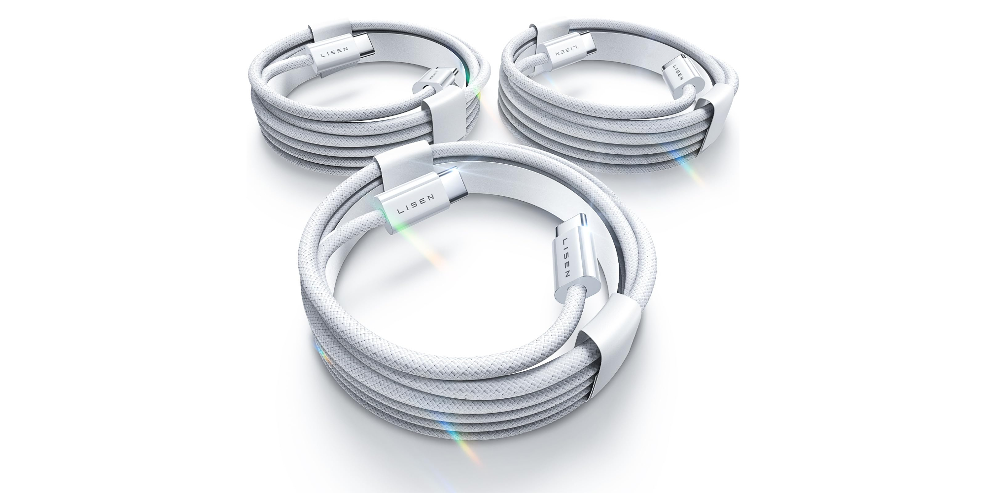 Bag three 240W USB-C cables for your MacBook while they're only $2 each ...