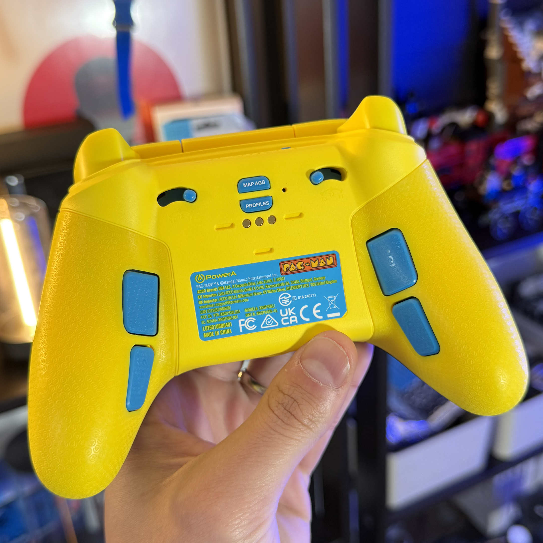 PowerA's new Pac-Man themed controller looks fantastic
