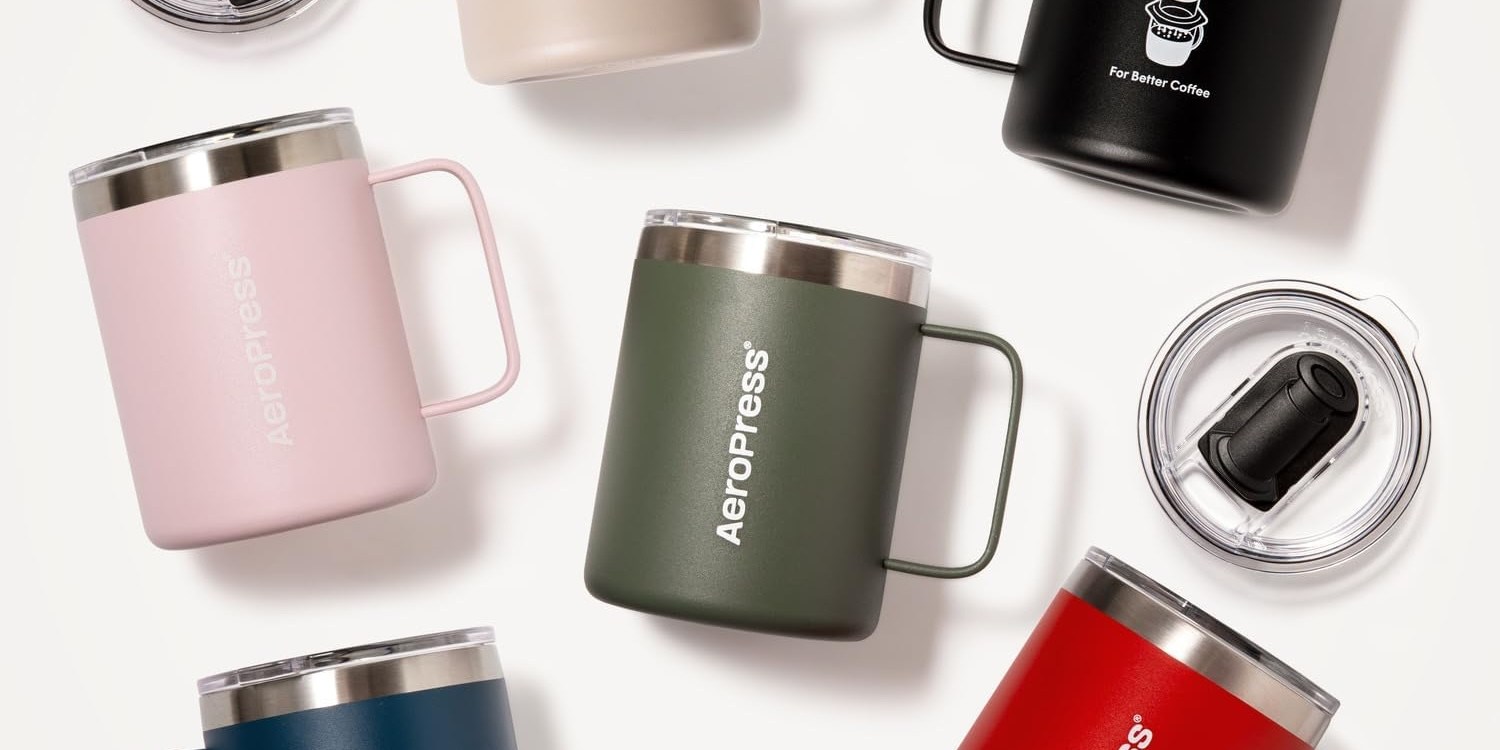 Score Two Aeropress Travel Coffee Mugs For The Price Of One 30 Reg 60