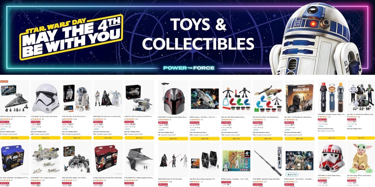 Best Amazon May the 4th Star Wars deals 2025