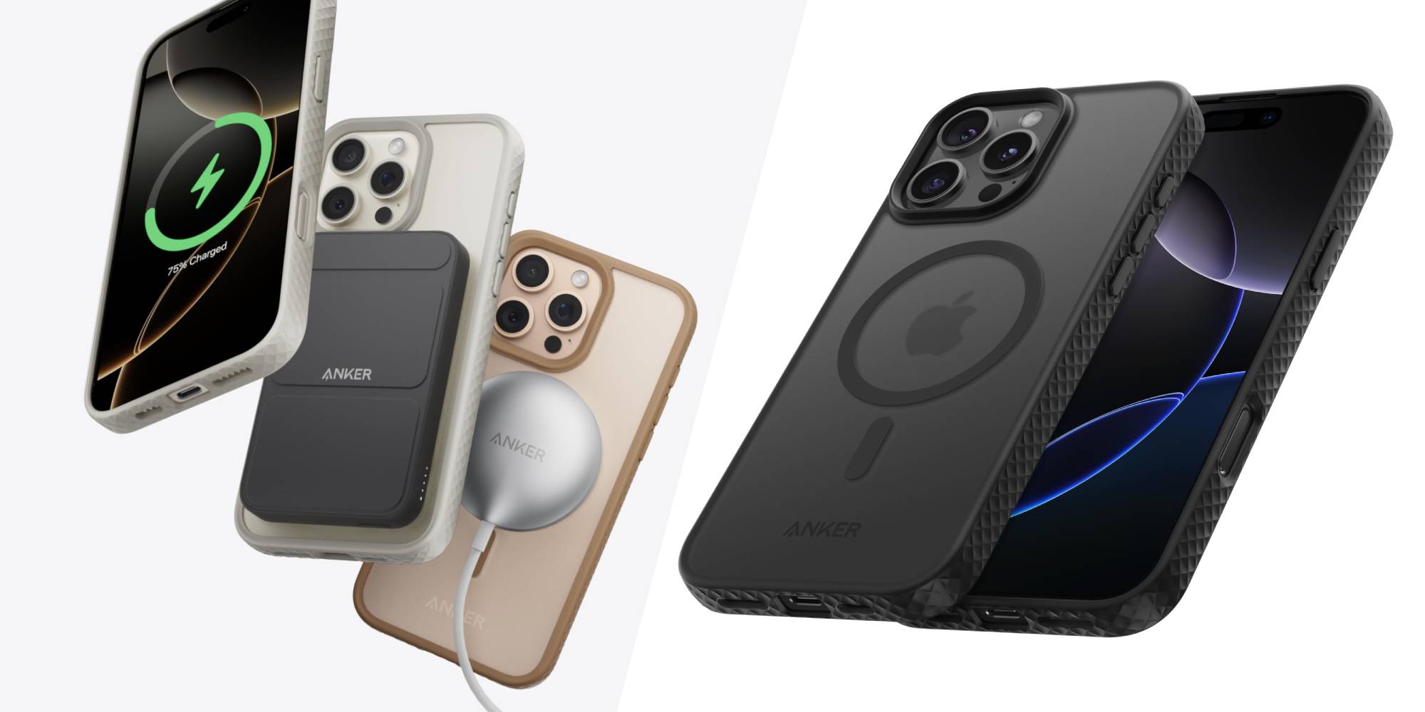 Give your 15 or 16 series iPhone a new look while Anker's MagGo Matte ...