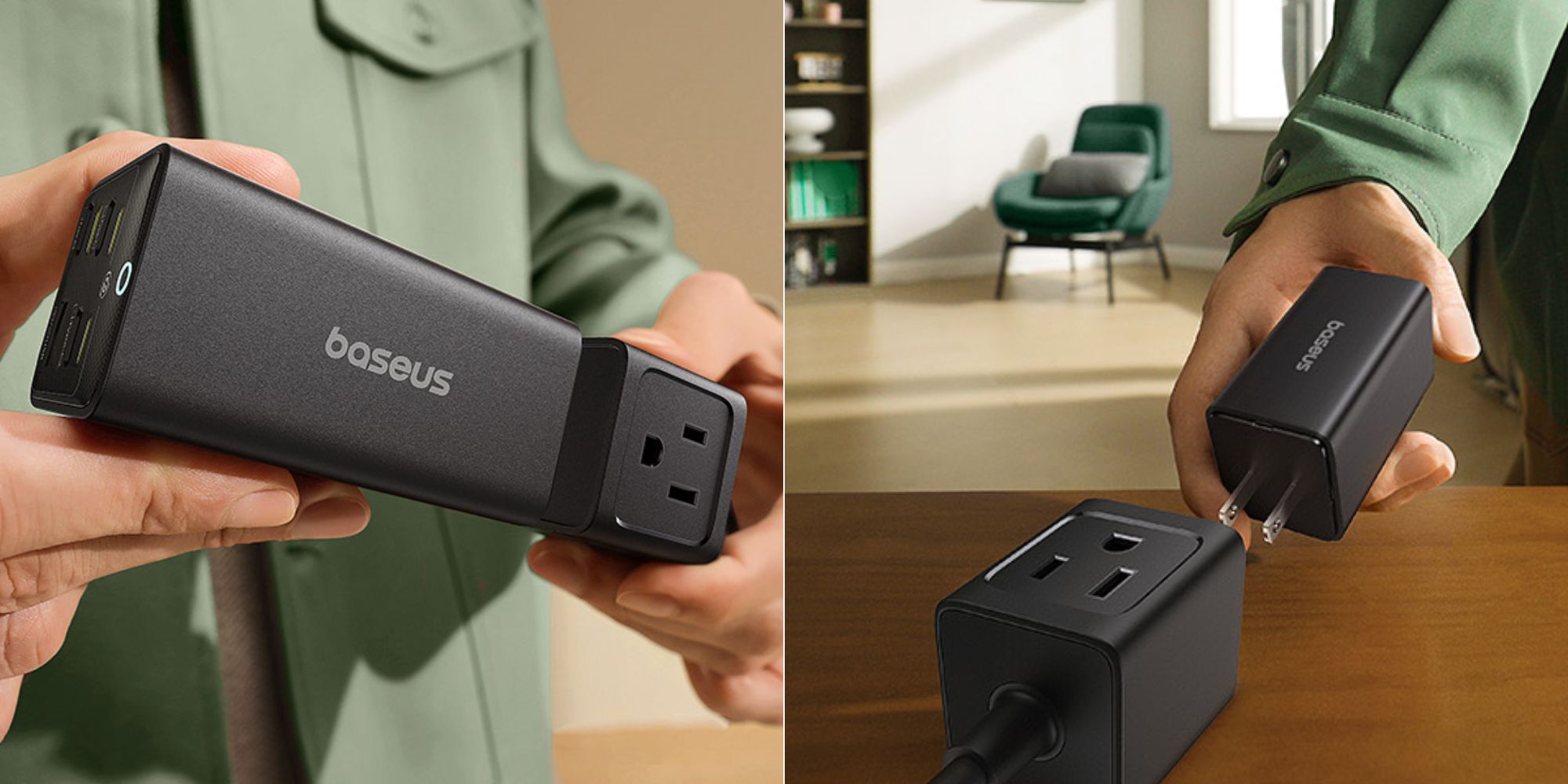 Simplify at home and on the go charging with Baseus detachable power ...