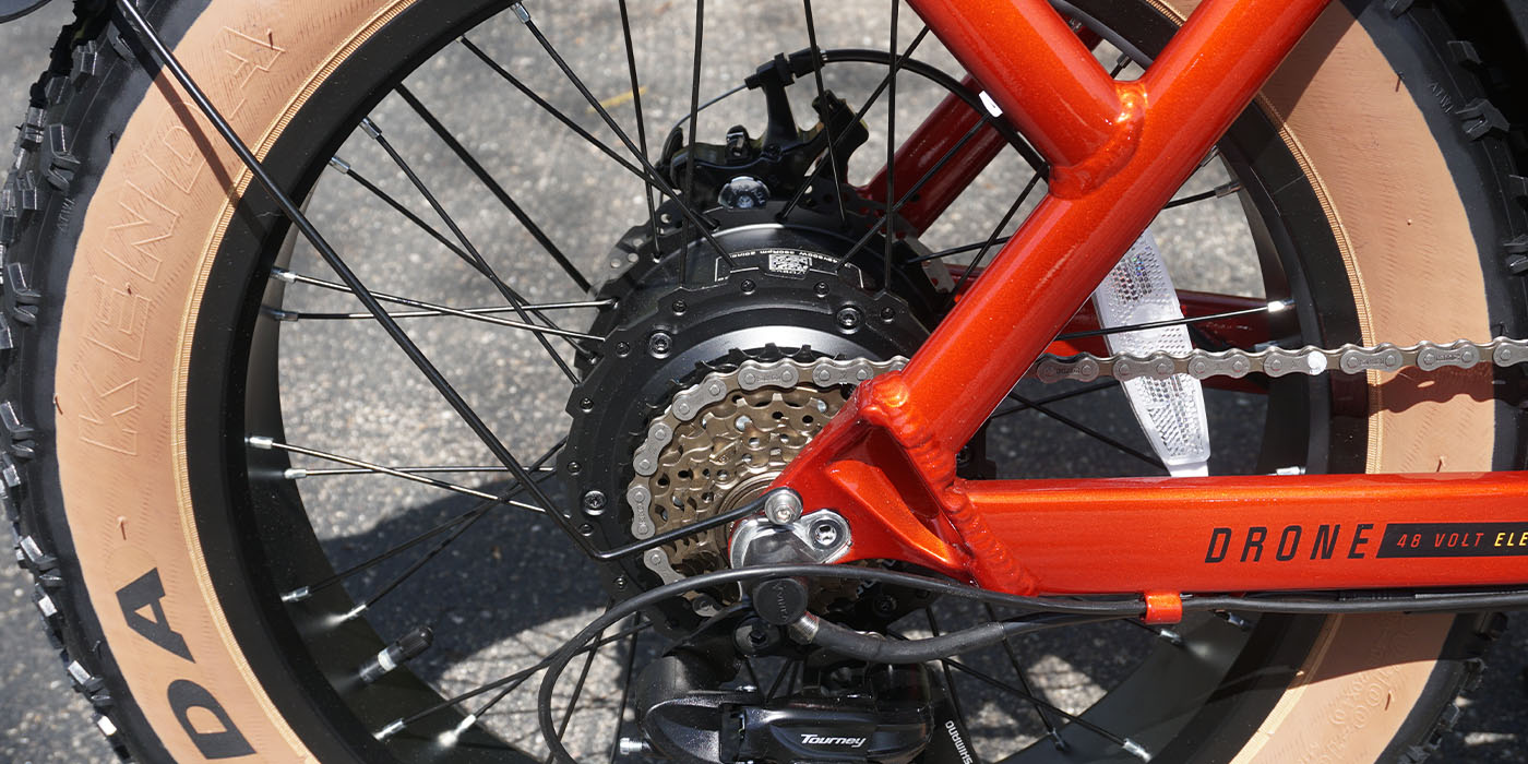 We kicked off summer on the moto-inspired Drone eBike from Buzz