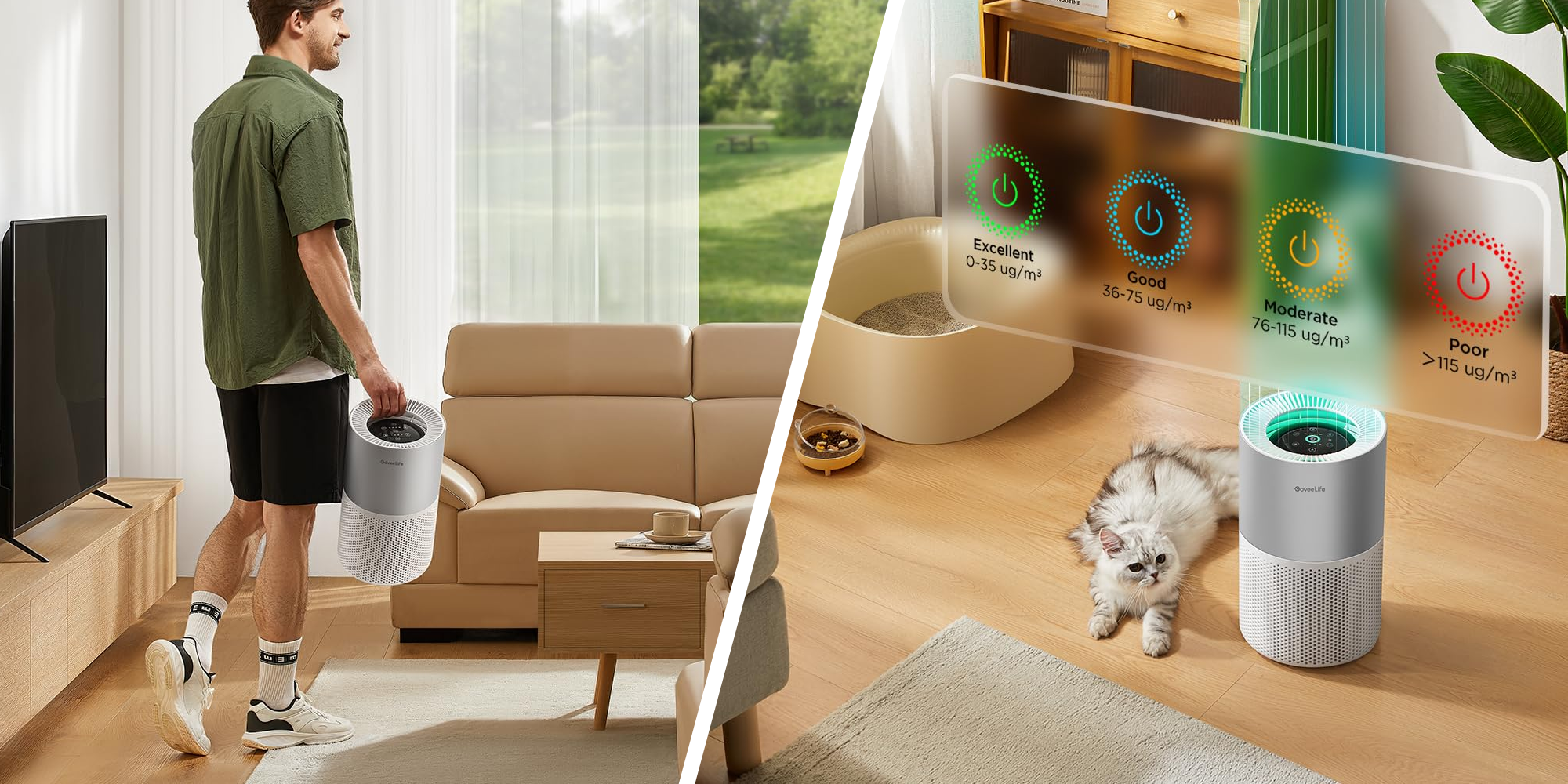 Take charge of the air you breathe using Govee's 1,162-sq. ft. Smart ...