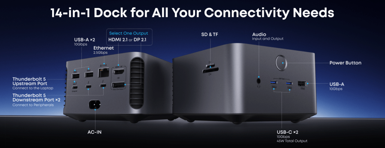 Anker Prime TB5 Docking Station Review