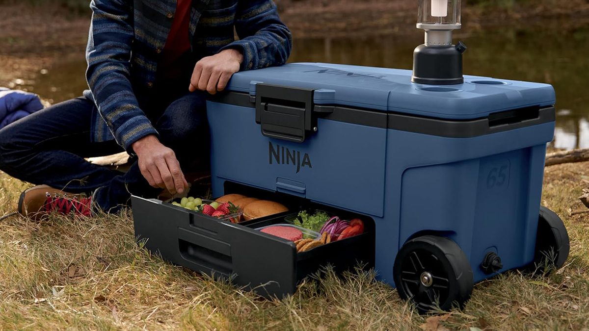 Ninja's new 65-quart FrostVault cooler sports plenty of space for ...