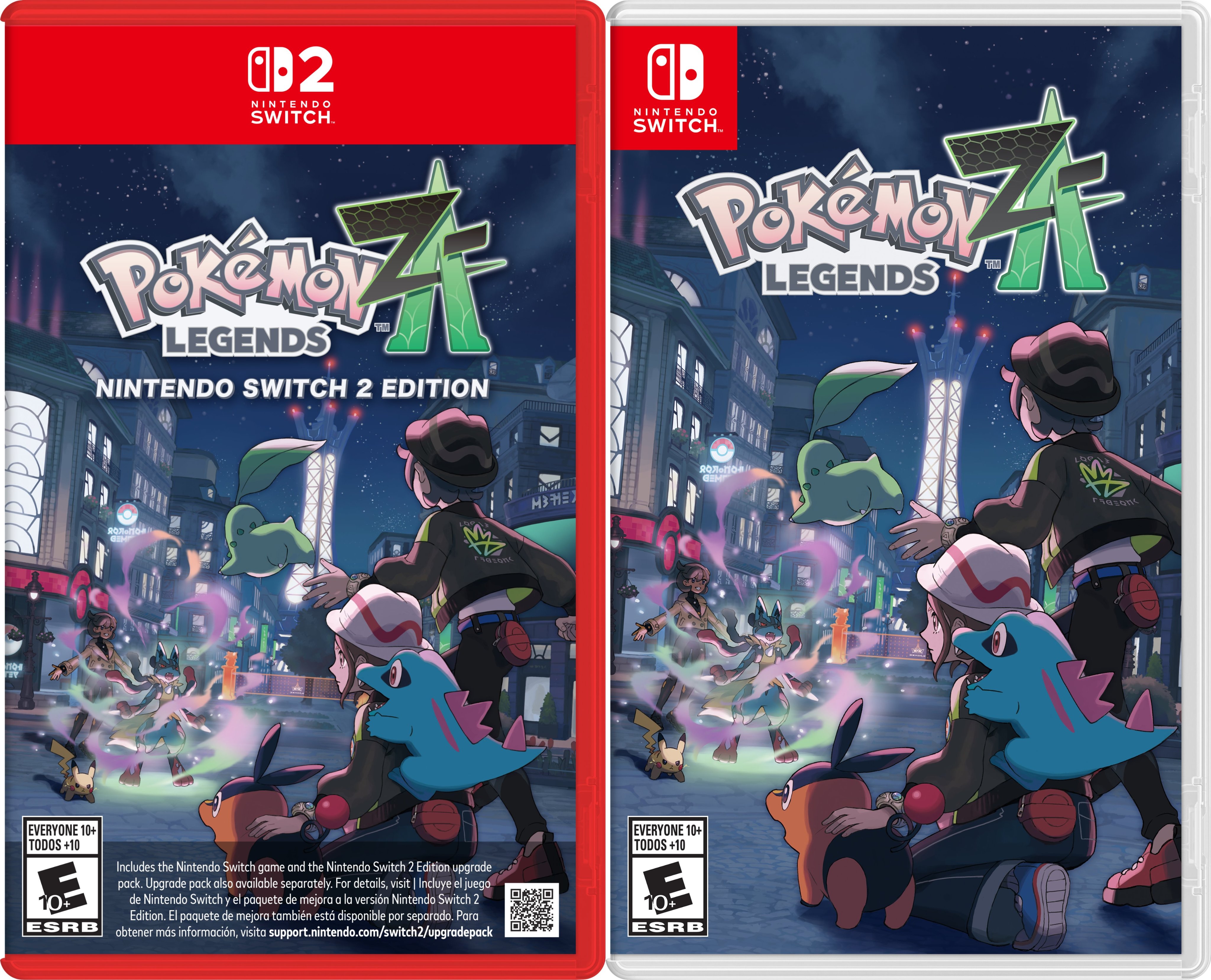 Pokémon Legends: Z-A Switch 2 release date revealed
