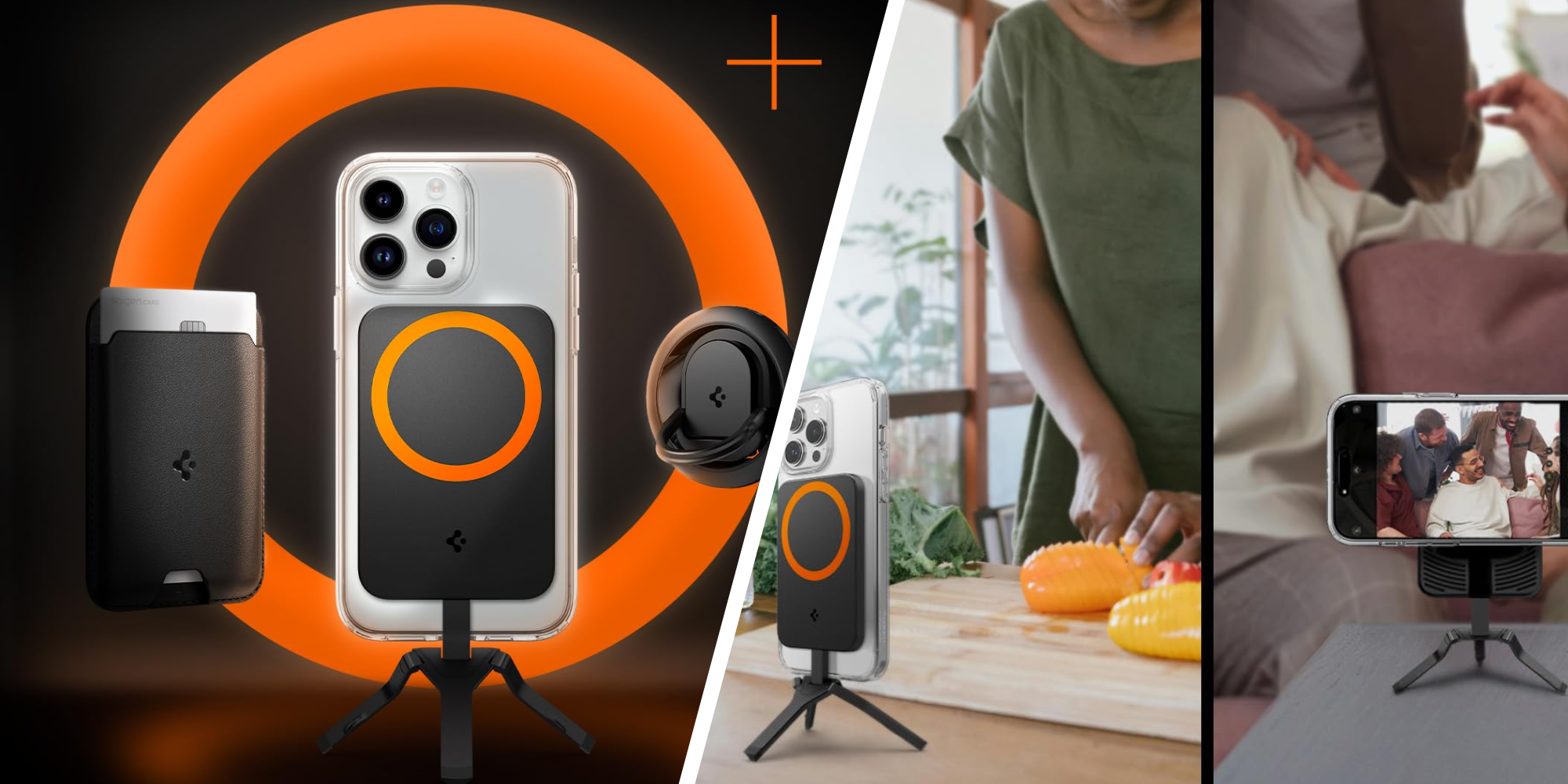 Rare discount hits Spigen's double-sided MagSafe tripod stand, now $17 Prime shipped