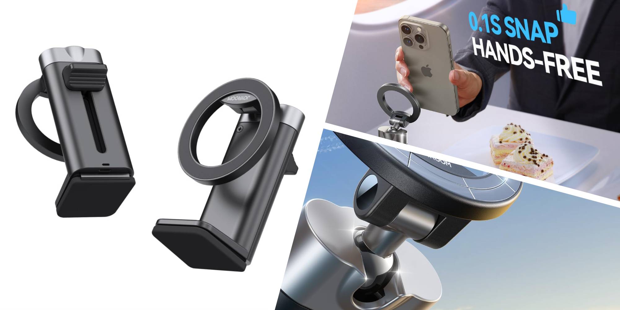 A titanium build headlines this anywhere MagSafe mount, grab two for $9 ...