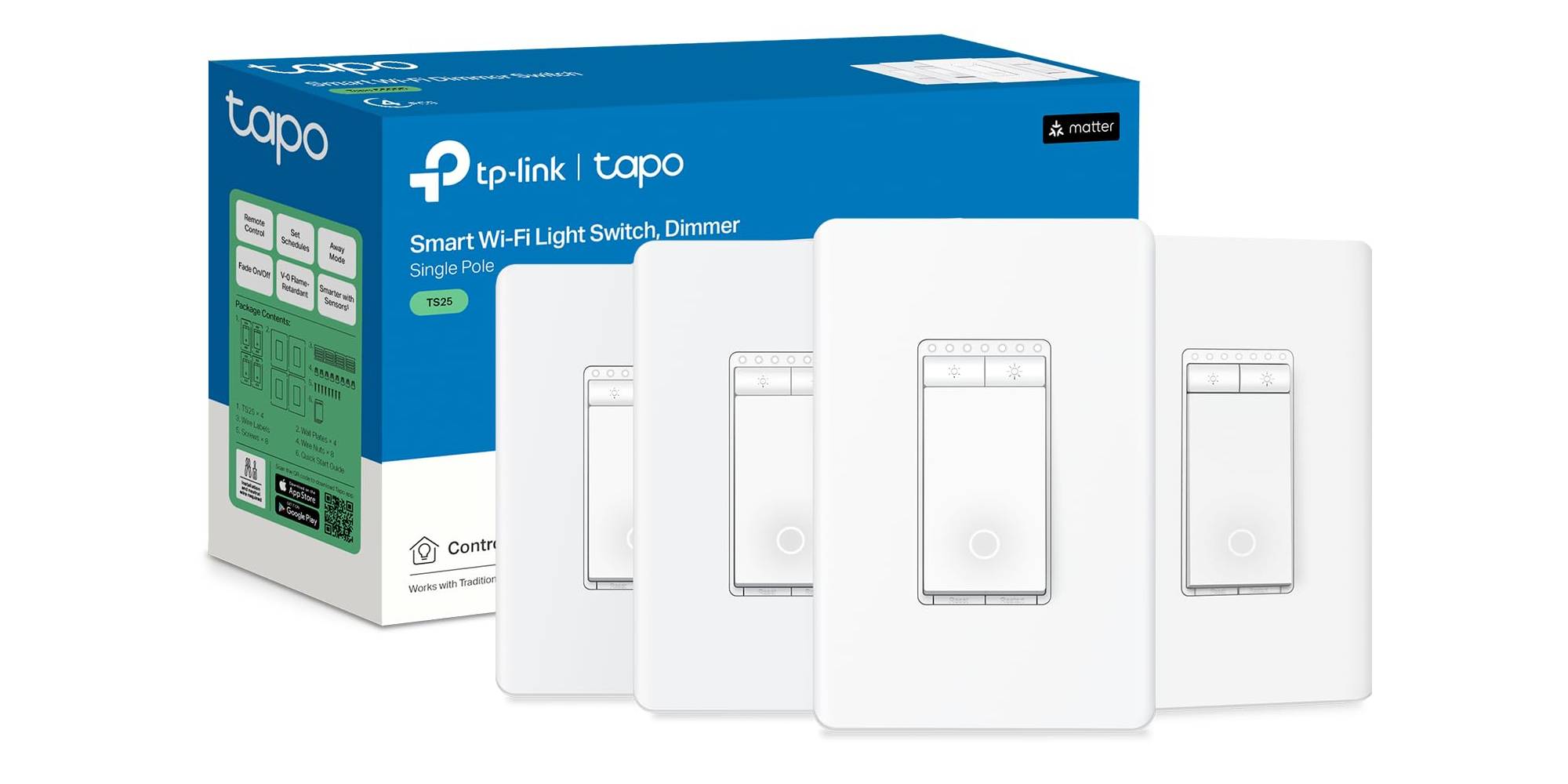 Whoa! You can score four TP-Link Matter Dimmer Switches at only $10 ...