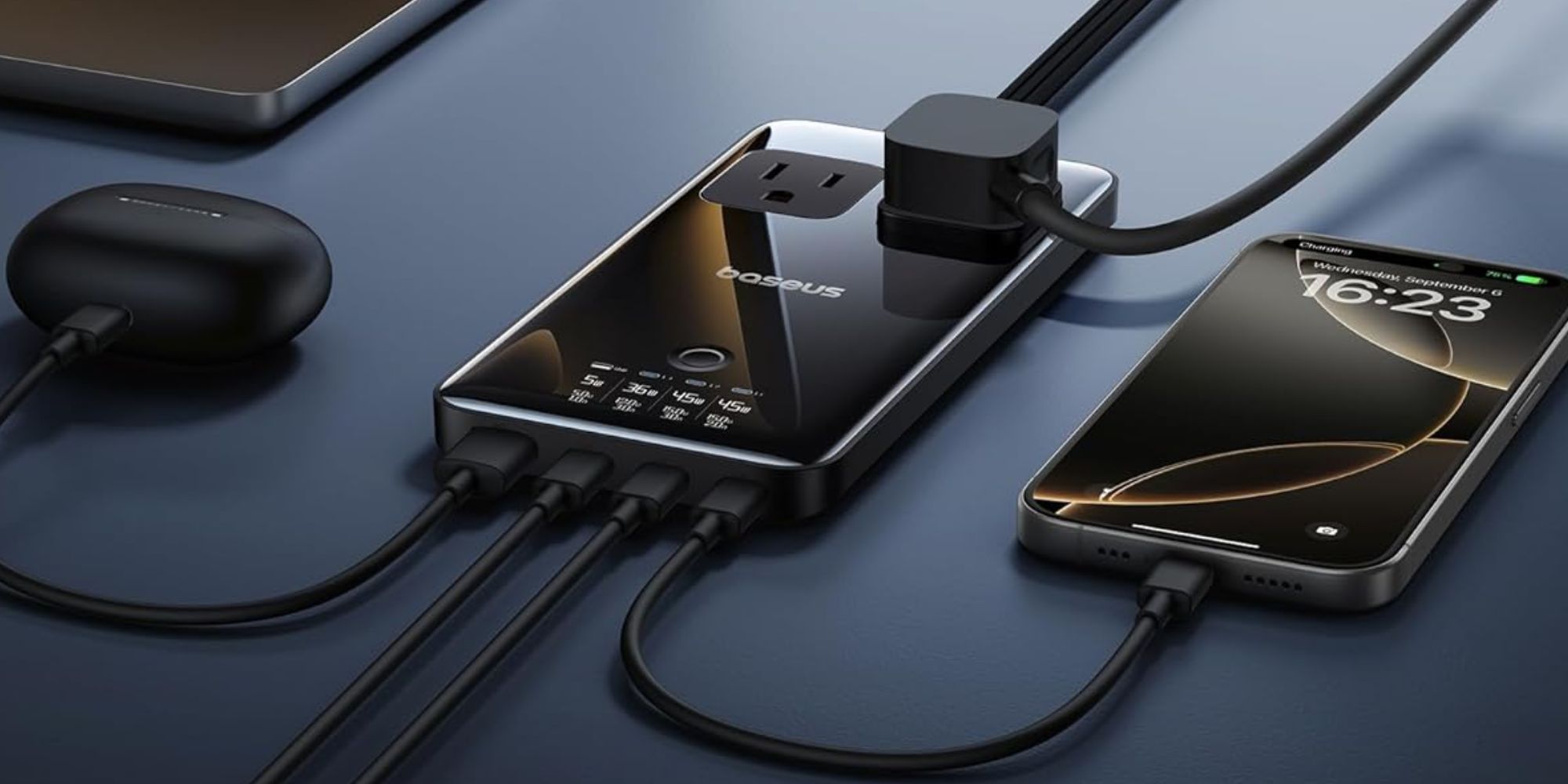 Score this display-equipped Baseus 6-in-1 USB-C charging station while ...