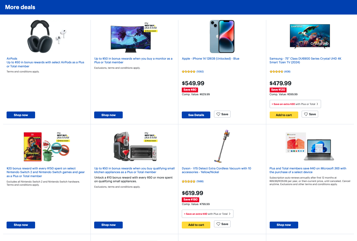 LAST DAY: Best Buy's Prime Day competitor Member Deals Days sale: Apple ...
