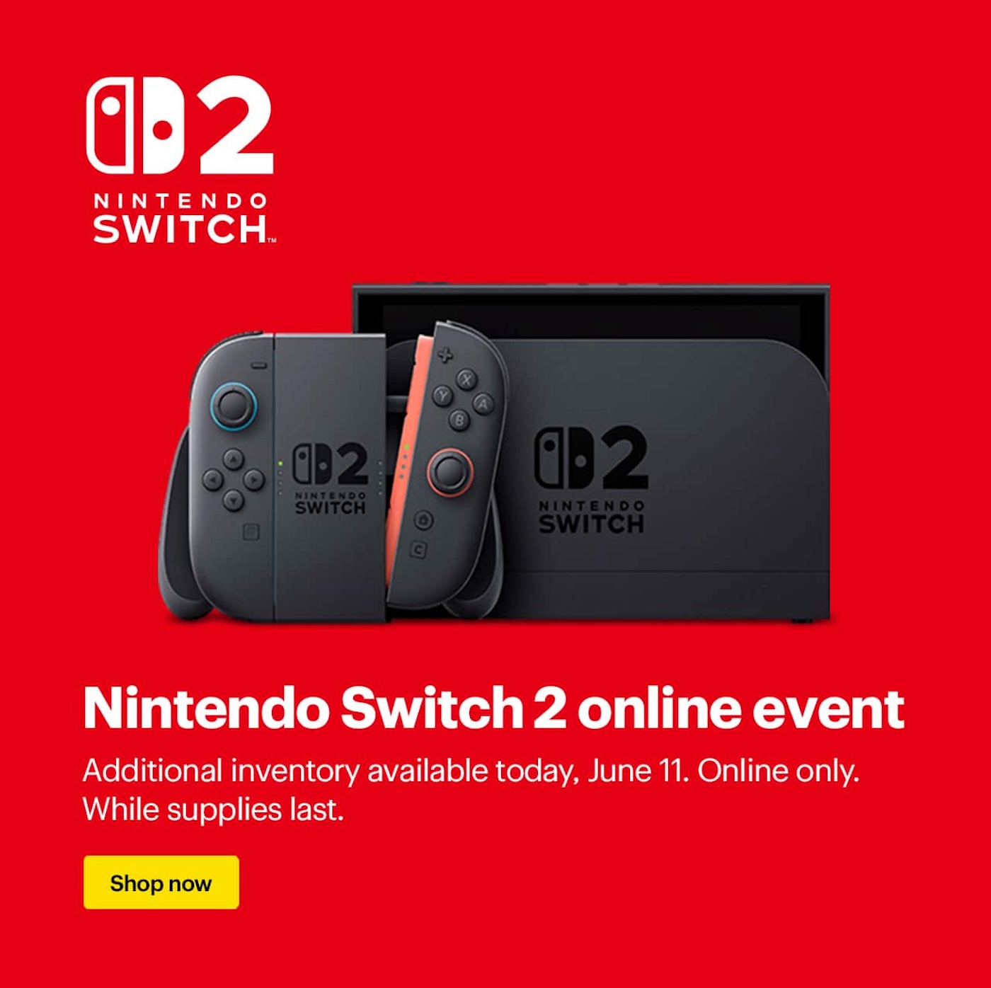 Best Buy officially confirms Switch 2 will be in-stock online today